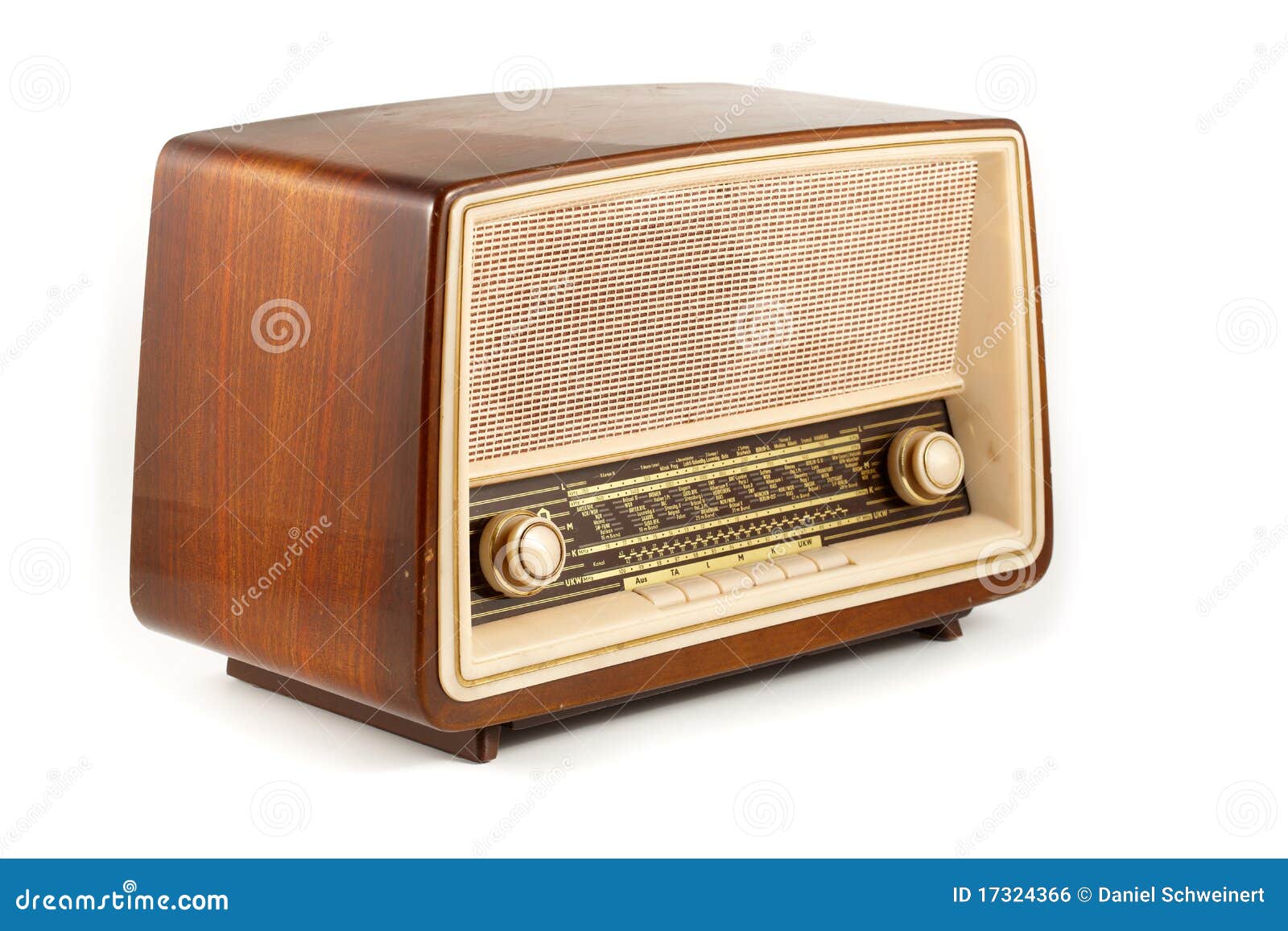 Brown-Retro- Funk stockfoto. Bild von technologie, umgearbeitet - 17324366