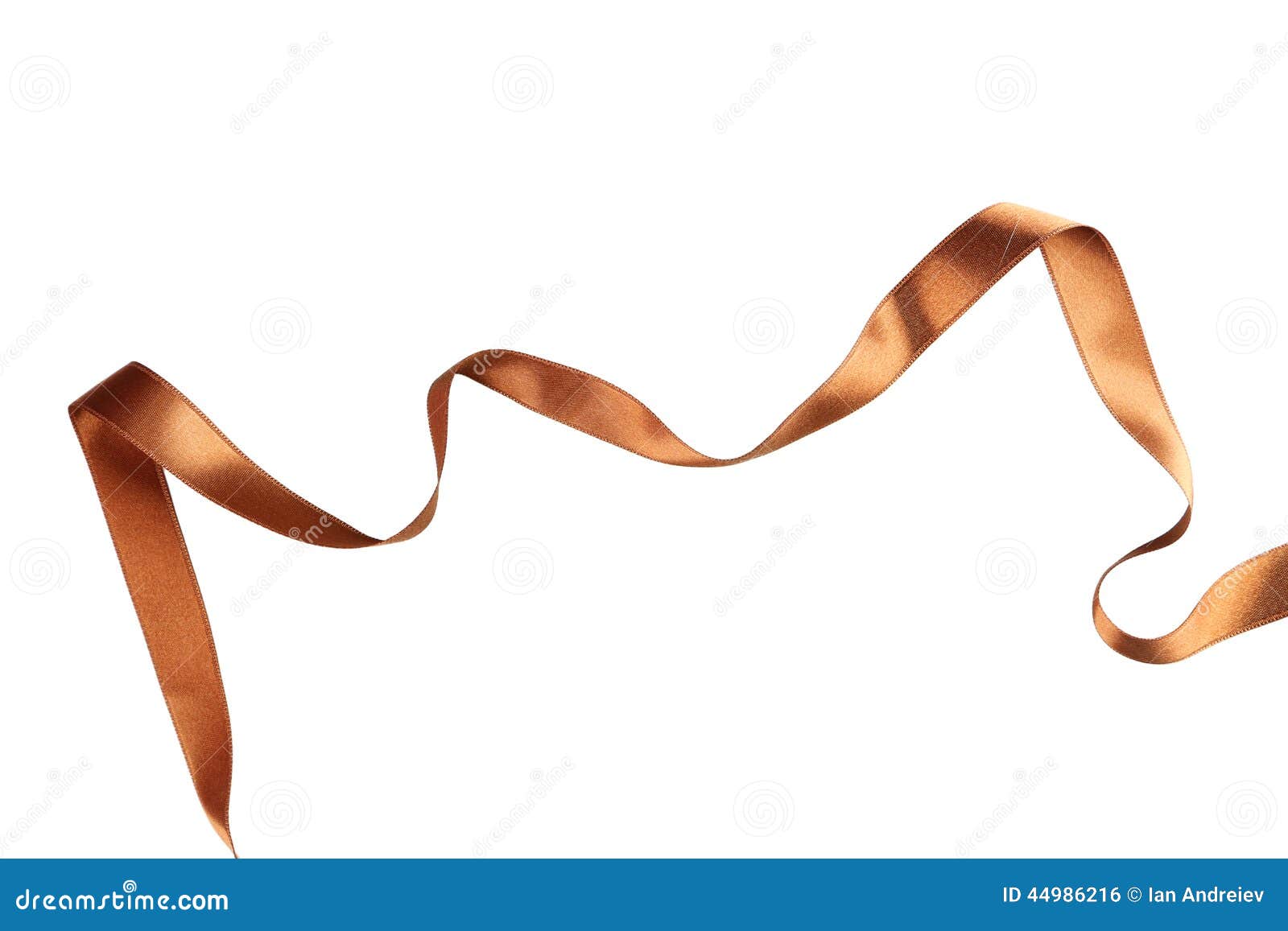 Brown Ribbon A Symbol Of Colon Cancer Royalty-Free Stock Photo ...