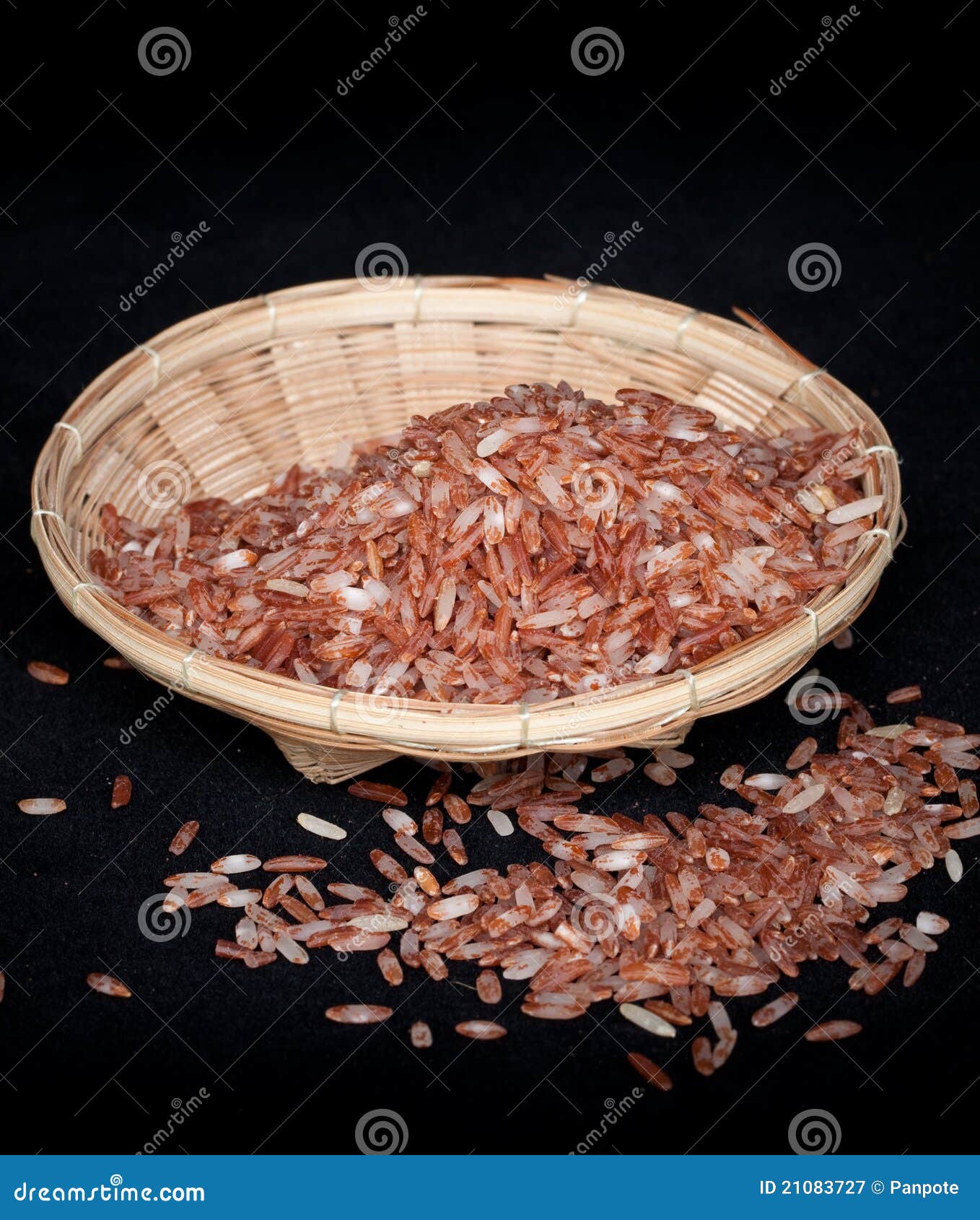 Brown rice stock image. Image of ingredient, healthy - 21083727