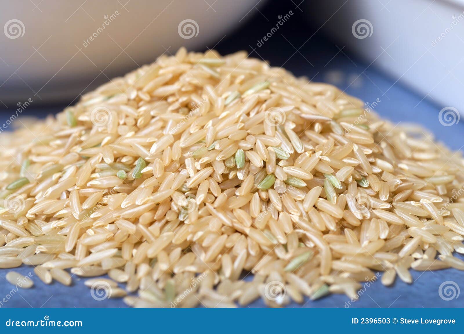 Brown Rice stock image. Image of cook, food, healthy, kitchen - 2396503