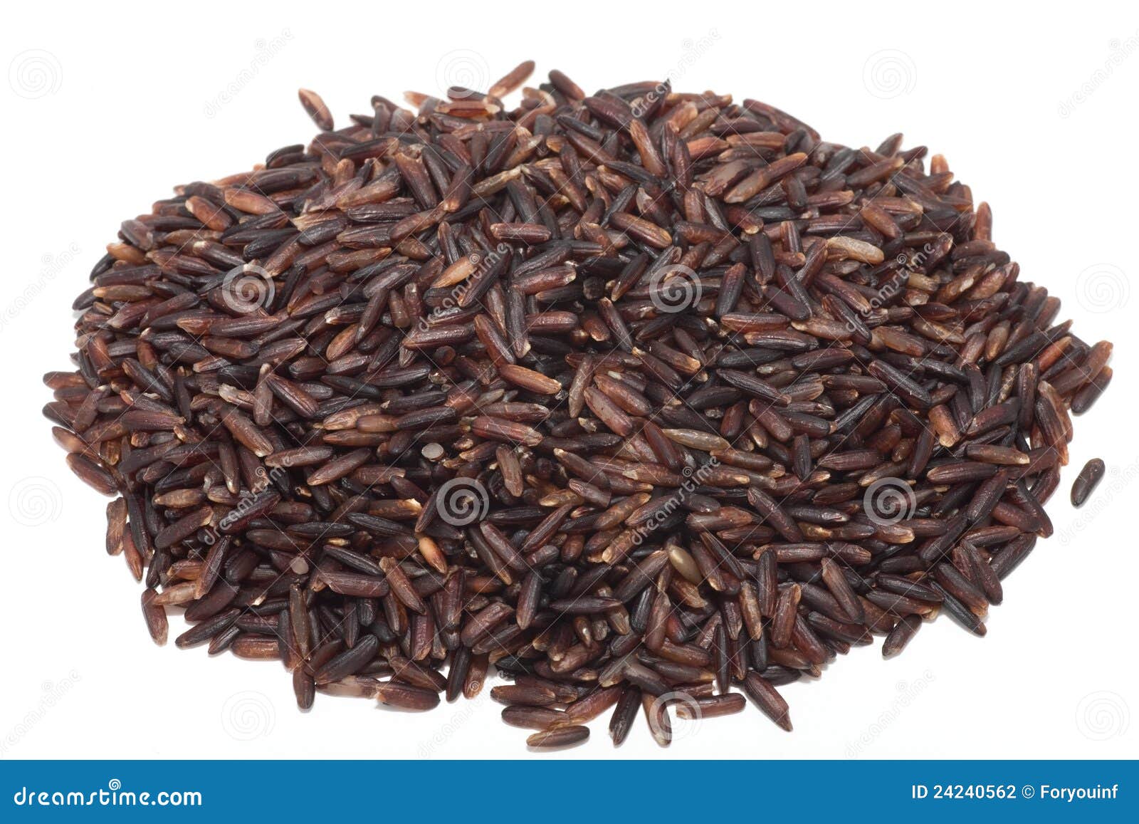 Brown rice stock photo. Image of black, organic, brown - 24240562
