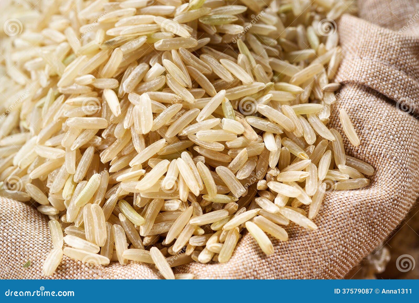 Brown rice stock image. Image of brown, shot, china, rice - 37579087