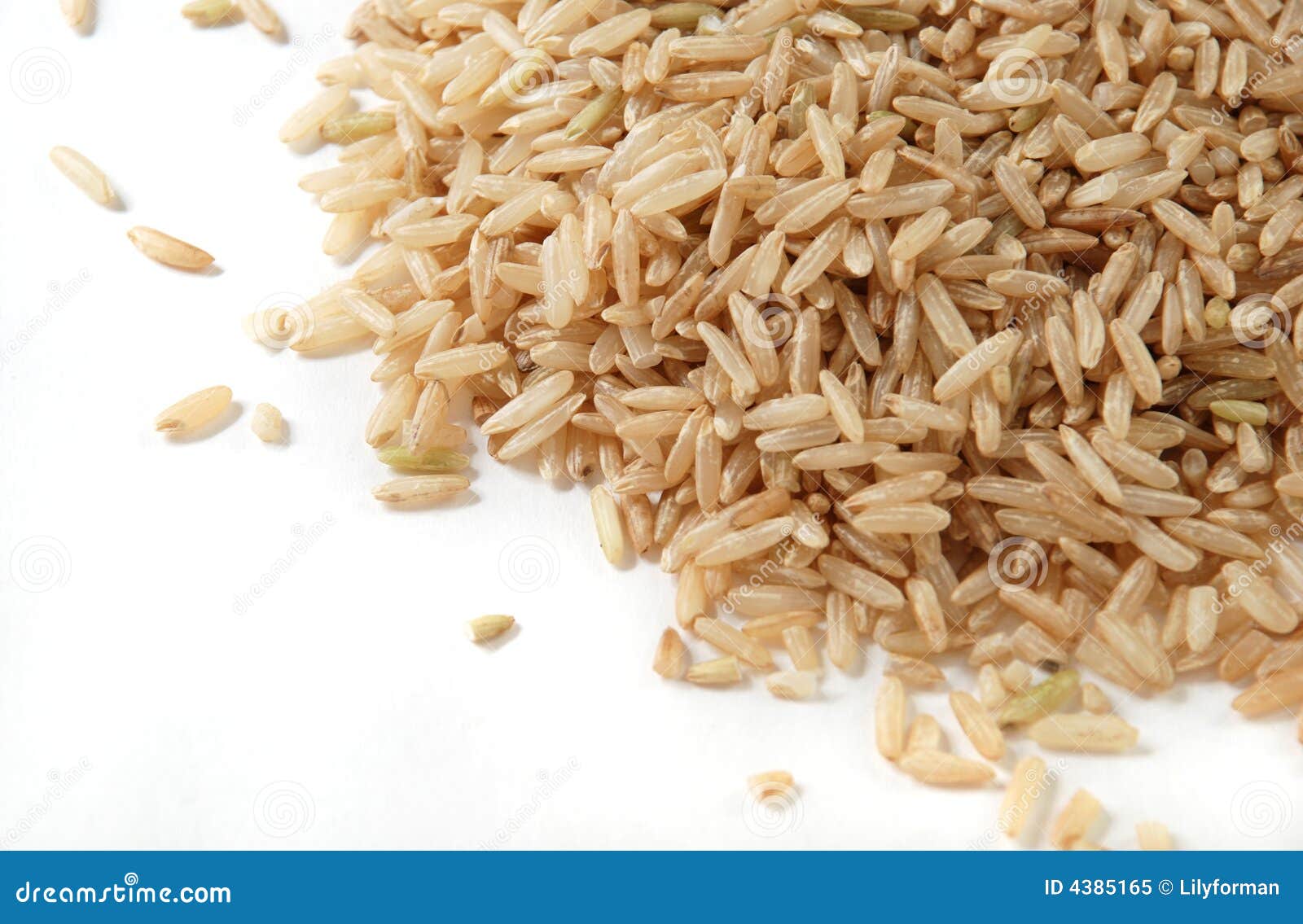 Brown rice stock image. Image of healthy, rice, cooking - 4385165