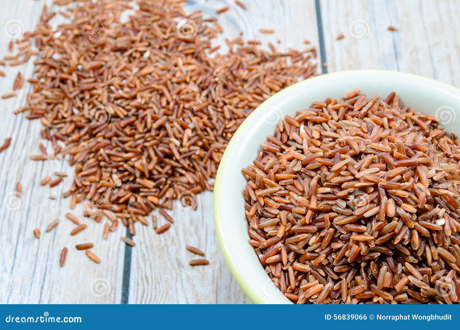 Brown Rice stock photo. Image of seed, food, natural - 56839066
