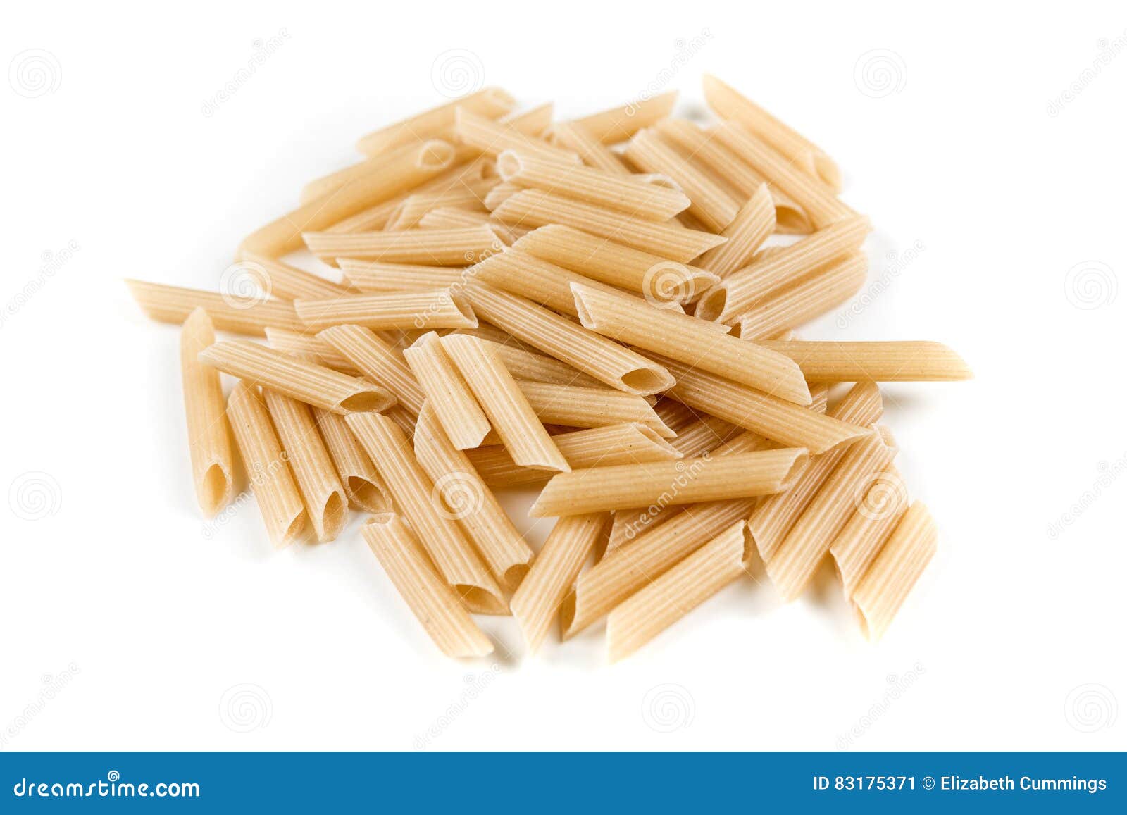 Brown rice penne stock image. Image of nutrition, shallow - 83175371