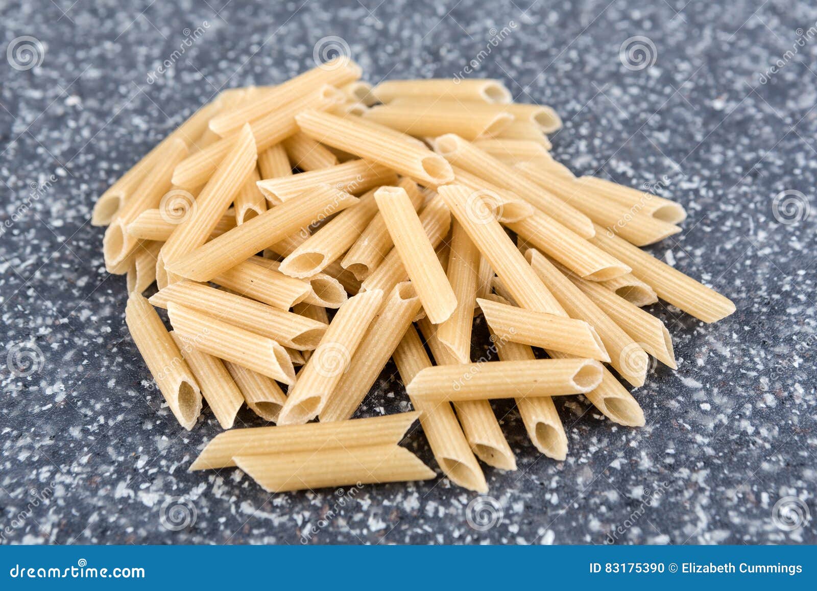 Brown rice penne stock photo. Image of goods, dried, edible - 83175390