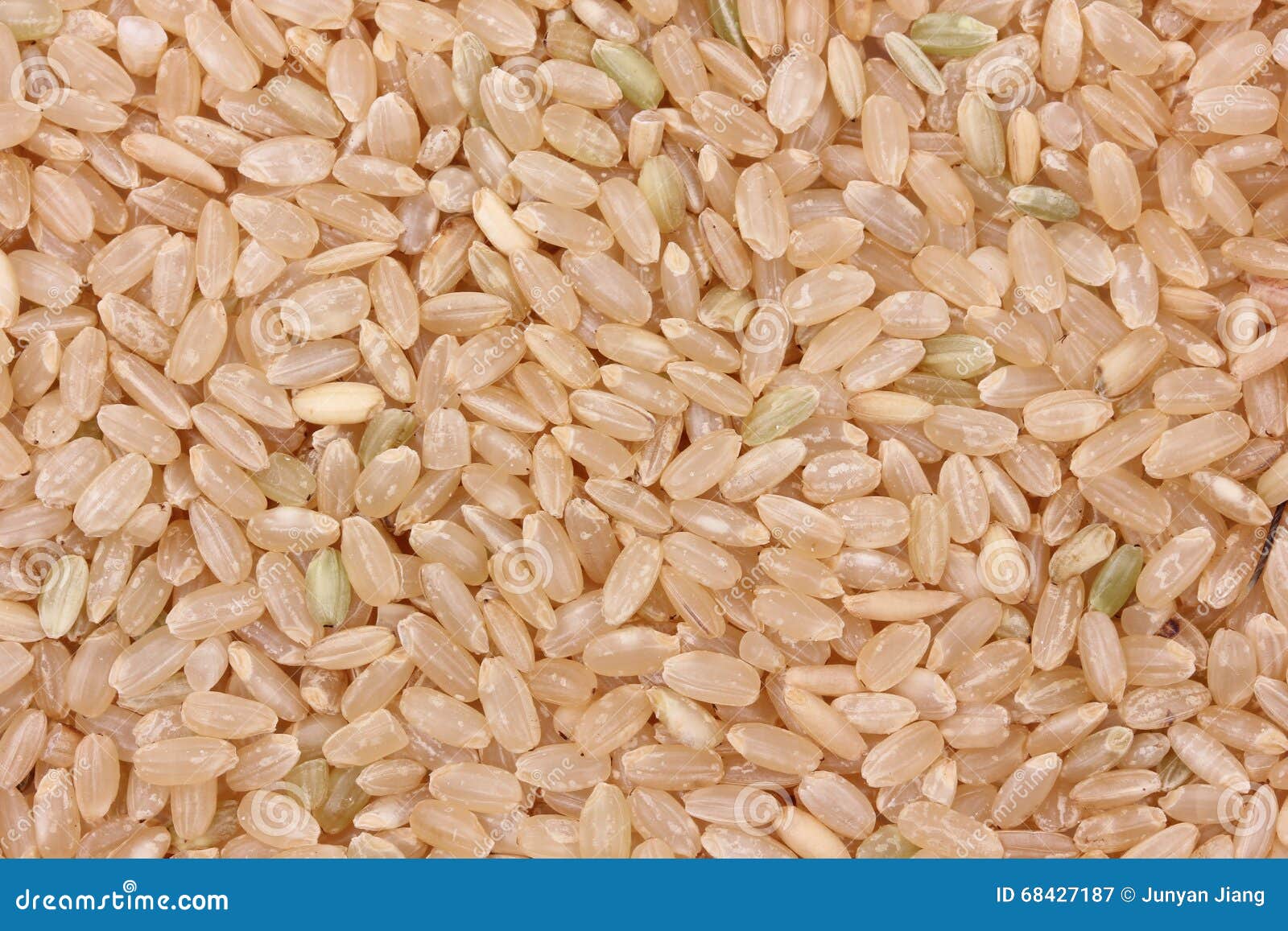 Integral Uncooked Brown Rice Texture Royalty-Free Stock Photo ...