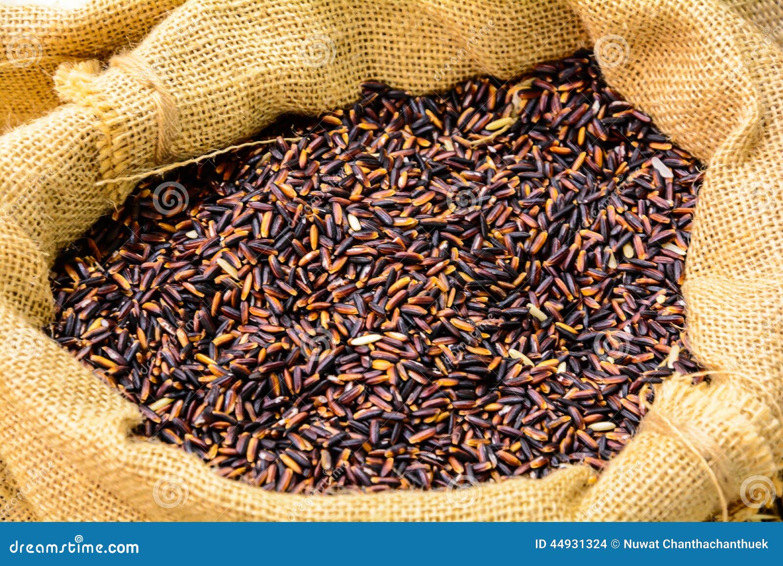 Brown rice. stock photo. Image of vegetarian, brown, eating - 44931324