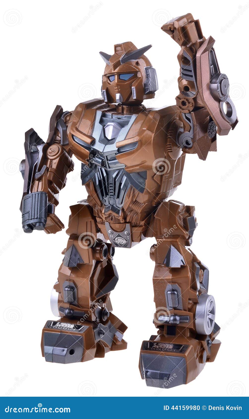 Brown robot stock photo. Image of vertical, technology - 44159980