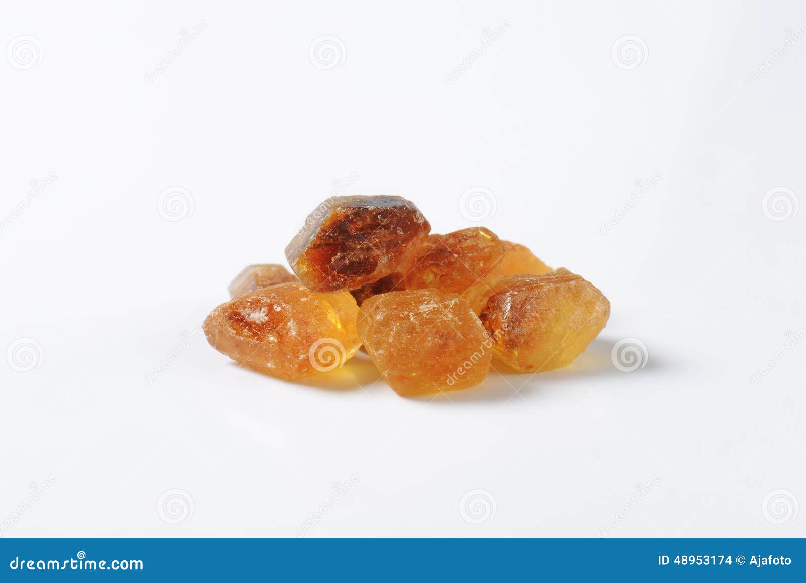 Brown rock sugar crystals stock photo. Image of caramel - 48953174