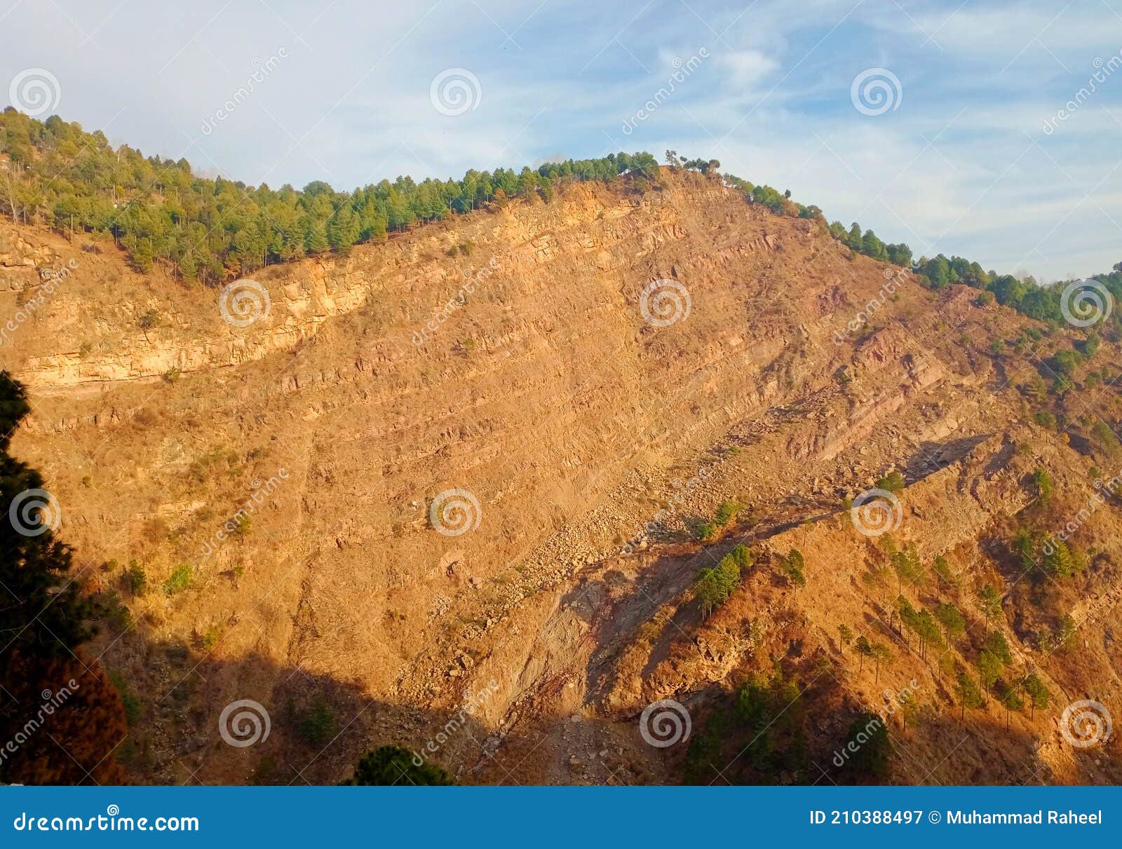Brown Rocks ,sun Light Show Sharp Edge Stock Image - Image of shine ...