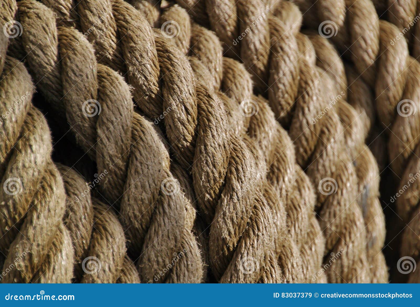 Brown Rope Picture. Image: 83037379