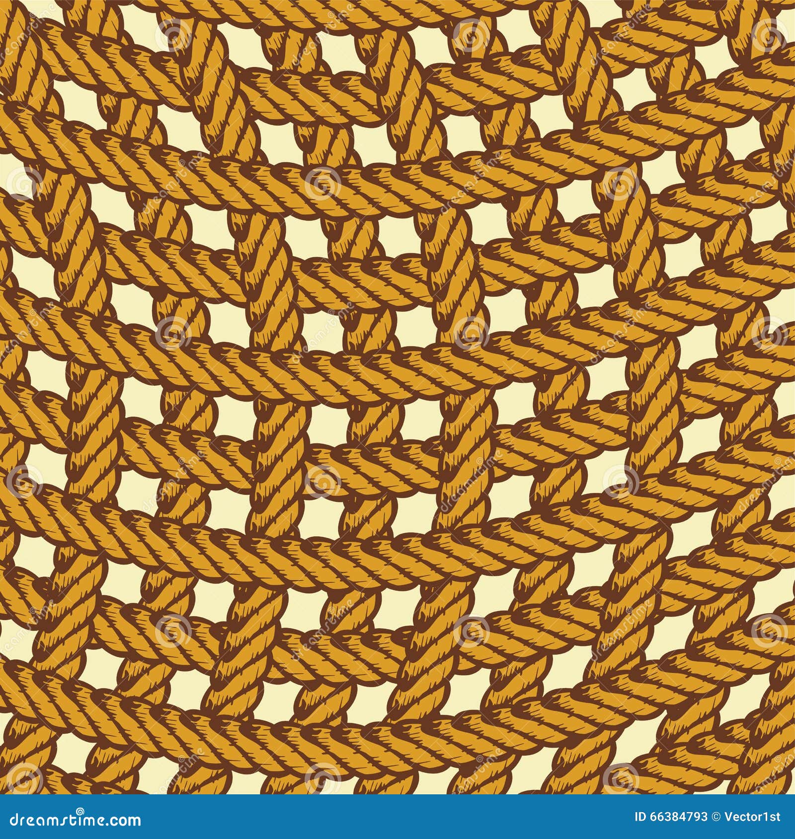 Brown rope theme stock vector. Illustration of rope, pattern - 66384793