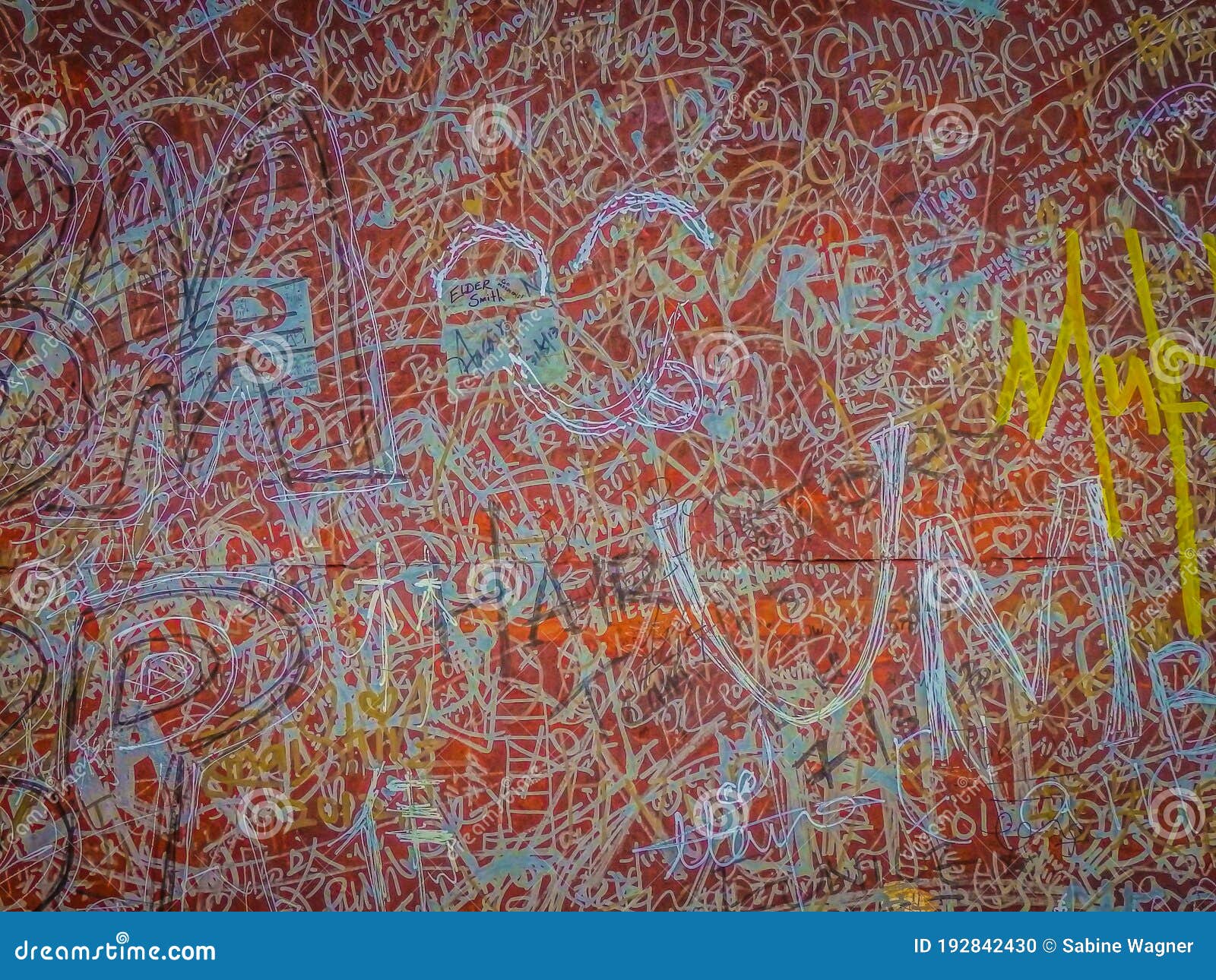 Graffiti Is Writing Or Drawings On Wall Royalty-Free Stock Photography ...