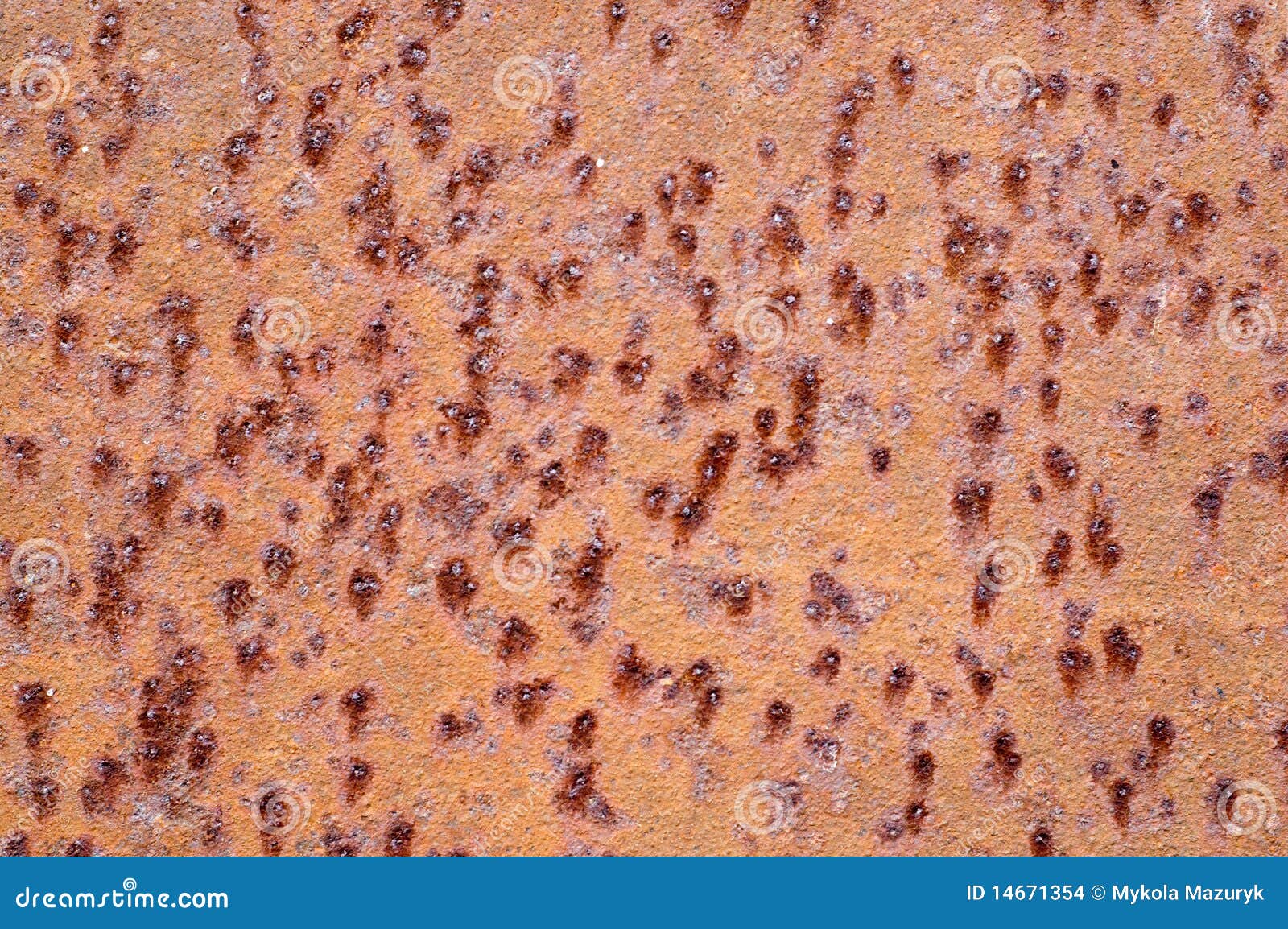 Brown rusty surface stock photo. Image of metallic, material - 14671354