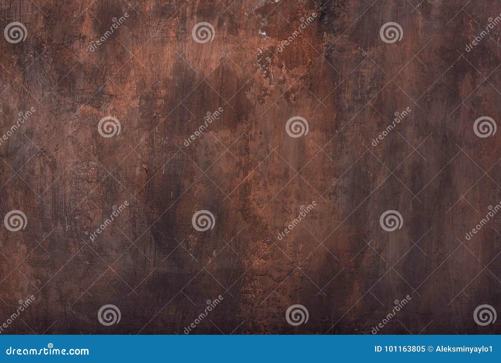 Brown Rusty Texture of the Wall for Background Stock Image - Image of ...