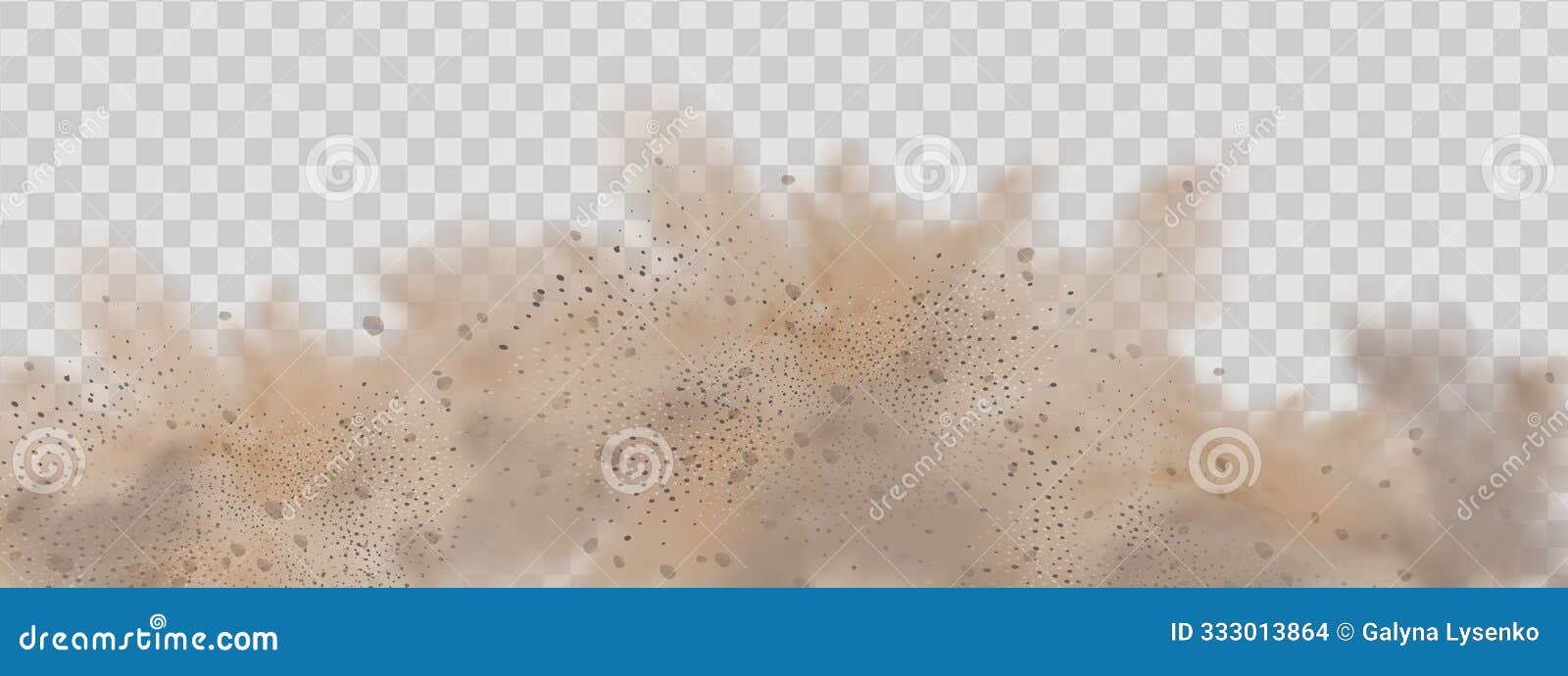Sand Explosion On White Background Dramatic Desert Dust Cloud Stock ...