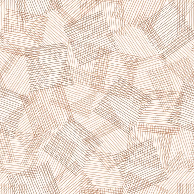 Brown Scribble Lines. Hand Drawn Lines with a Marker Pen. Vector Doodle ...