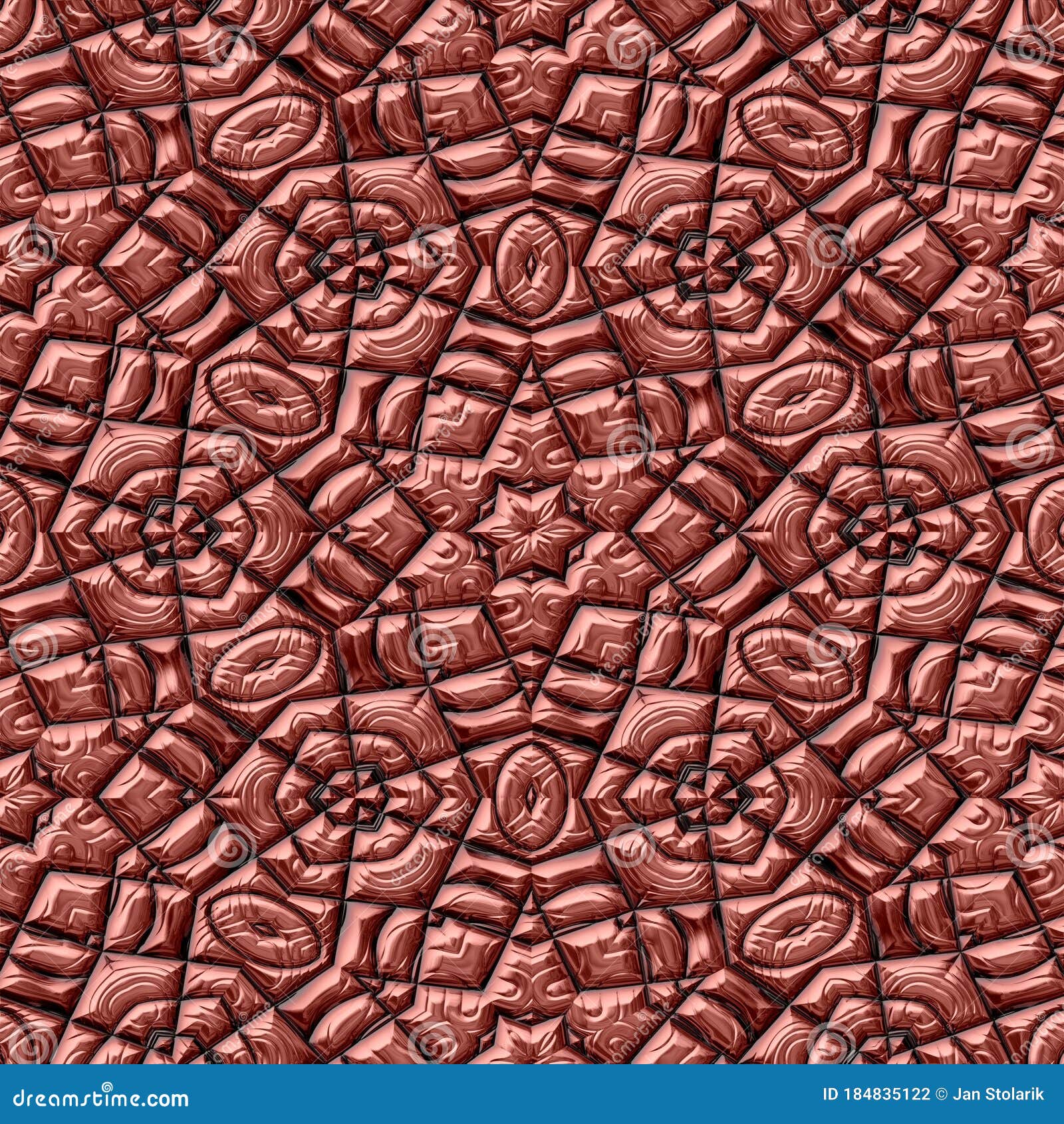 Brown Seamless Mayan Texture Stock Illustration - Illustration of ...