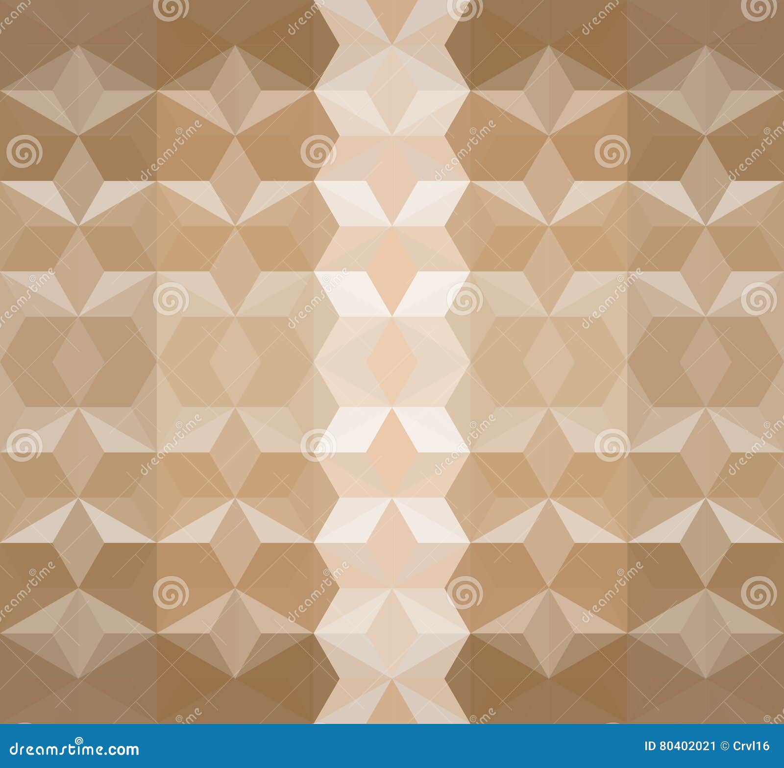 Brown Seamless Triangle Abstract Background Stock Vector - Illustration ...