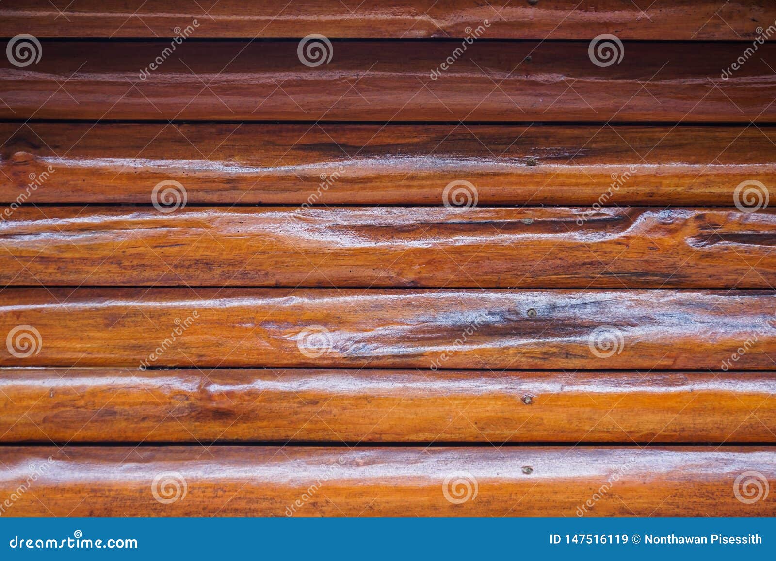 Shiny Exterior Wood Texture Background Stock Image - Image of brown ...