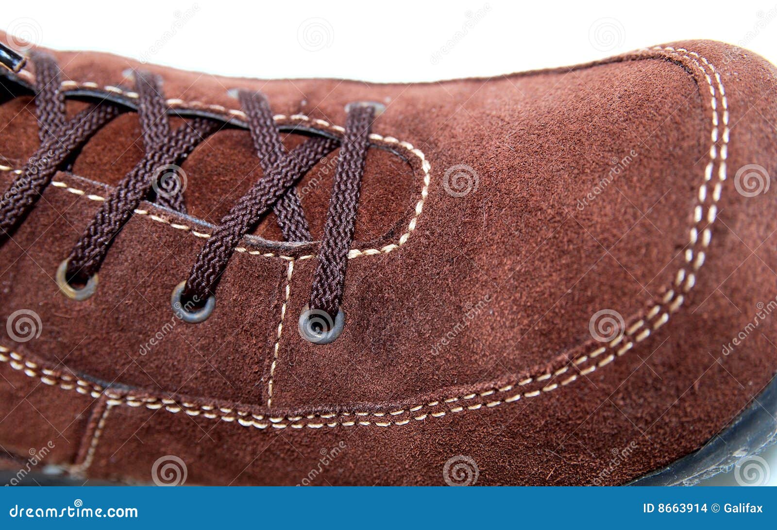 Brown shoes stock photo. Image of ragged, worn, clothing - 8663914