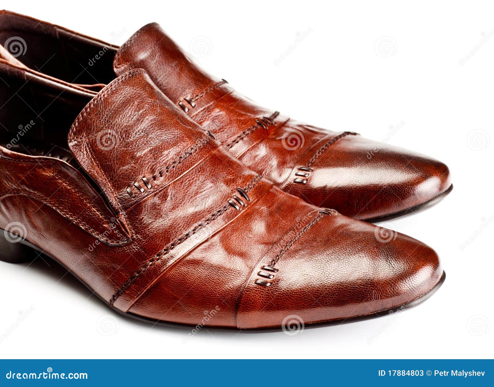 Brown shoes pair stock image. Image of style, clothing - 17884803