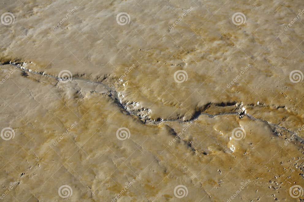 Brown sludge stock image. Image of field, river, channel - 98585121