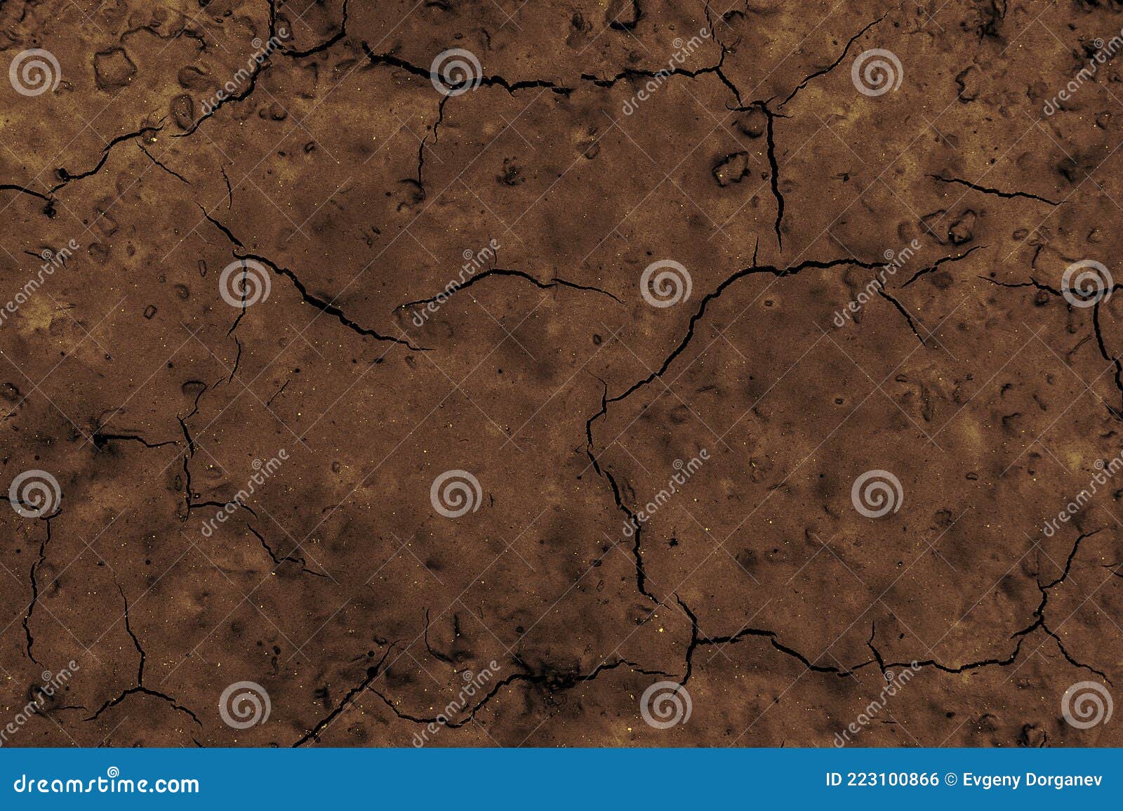Dark Background Texture Brown Soil in Cracks Stock Photo - Image of ...