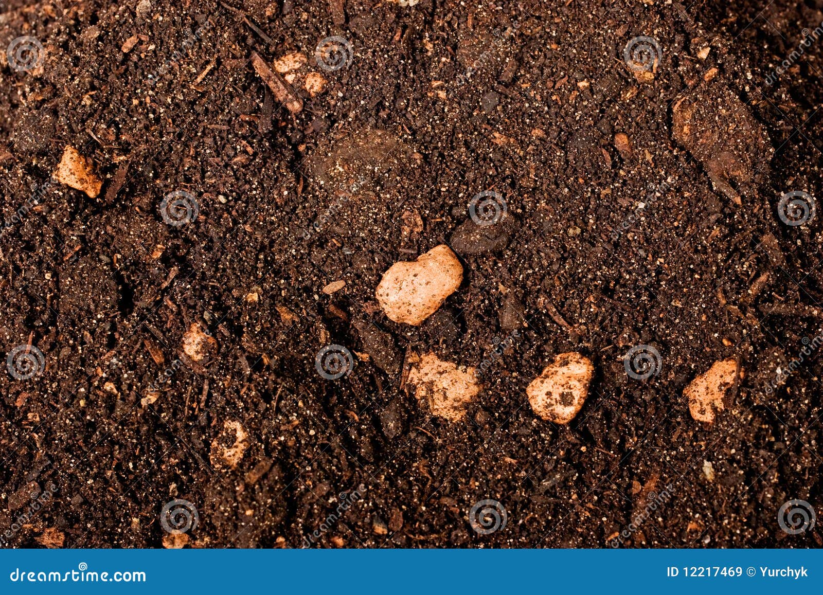 Brown soil texture stock image. Image of mineral, macro - 12217469