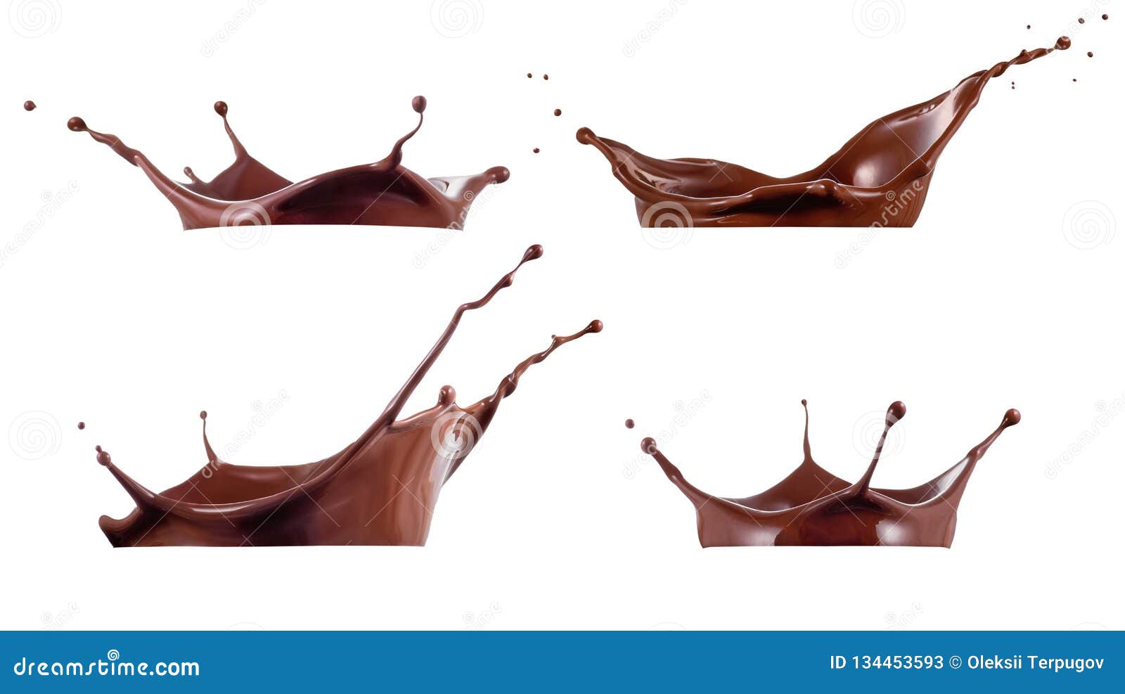 Brown splashes collection stock image. Image of isolated - 134453593