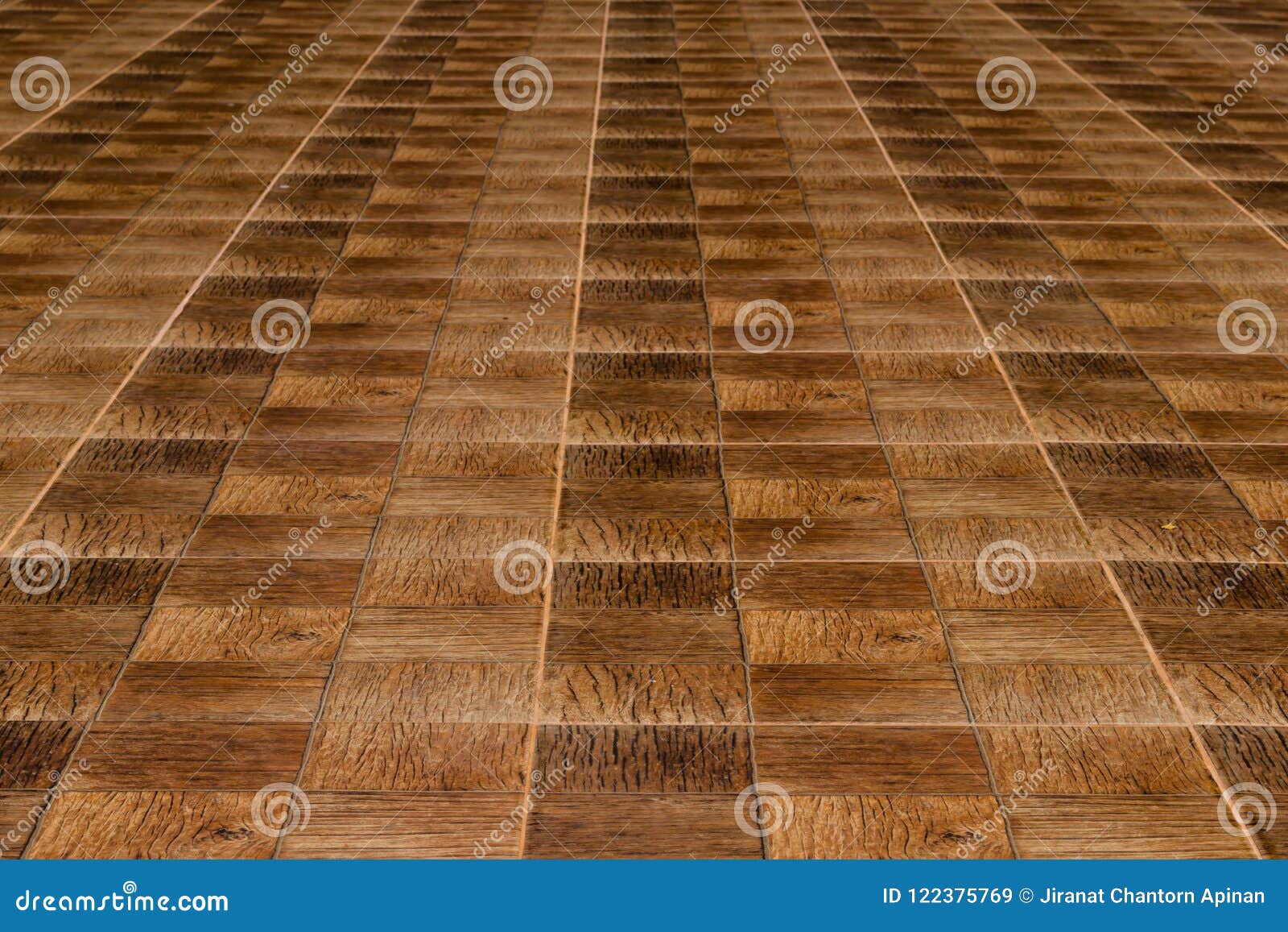 Square Tile of Wooden Walkway Stock Image - Image of tile, background ...