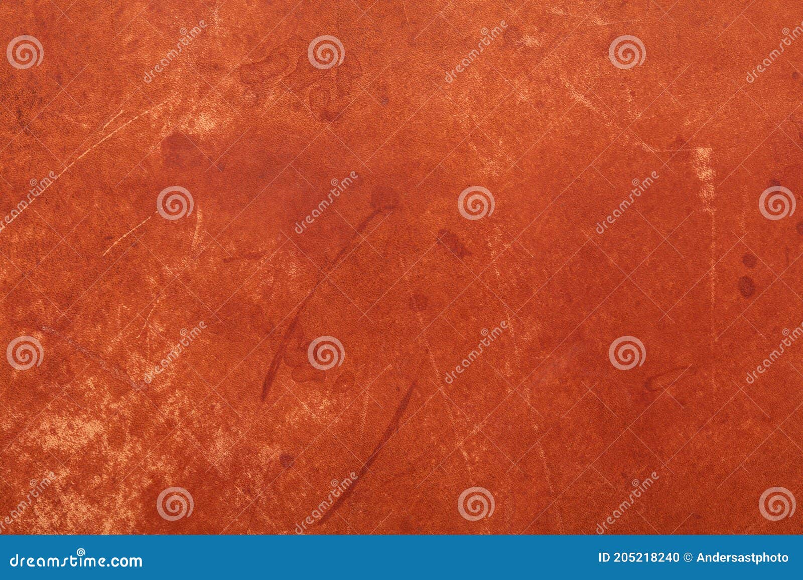 Brown, Stained and Faded Leather Texture Background with Scratches ...