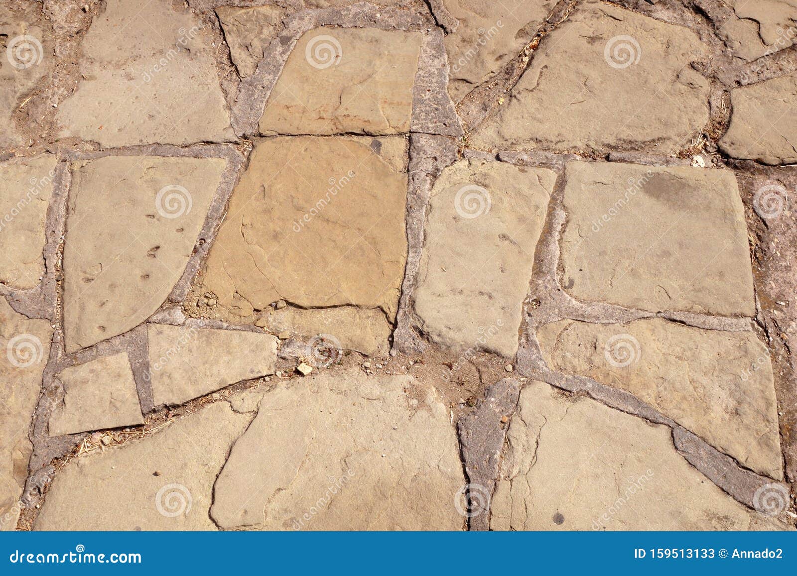 Brown Stone Road Texture for Background Stock Image - Image of nature ...
