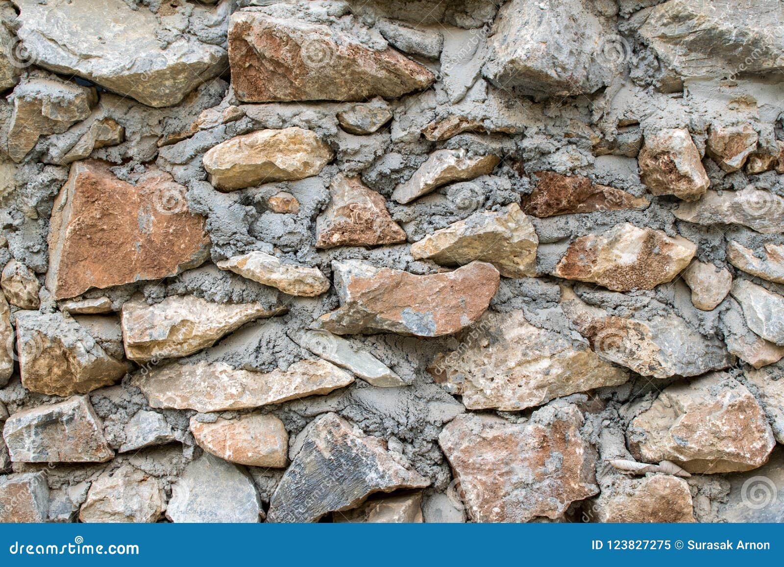 Brown Stone Wall Background Stock Image - Image of design, nature ...