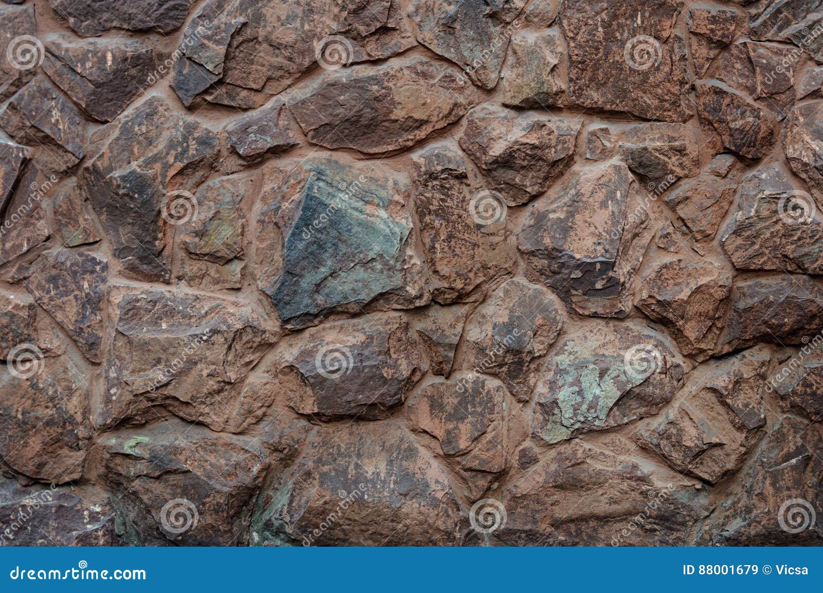 Brown Stone Wall Background Stock Image - Image of exterior, brown ...