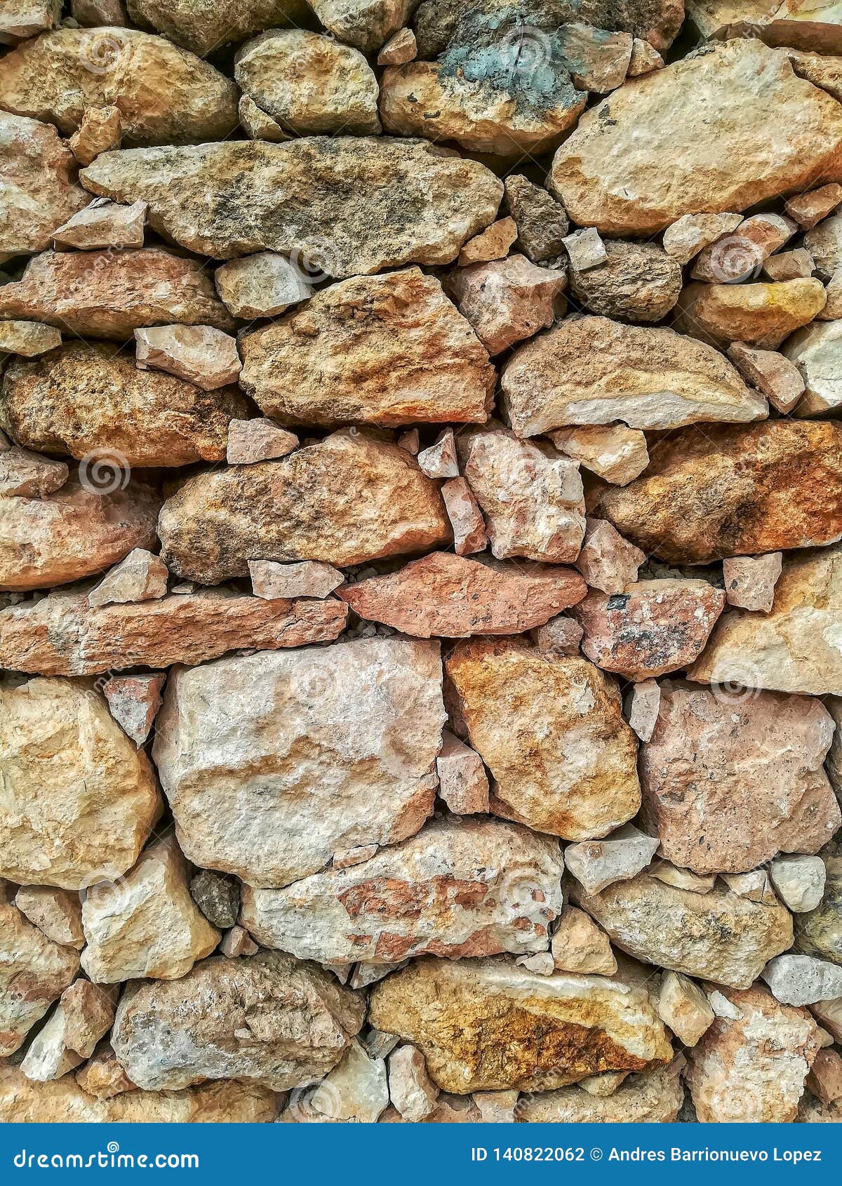 Brown stone wall stock photo. Image of built, construction - 140822062