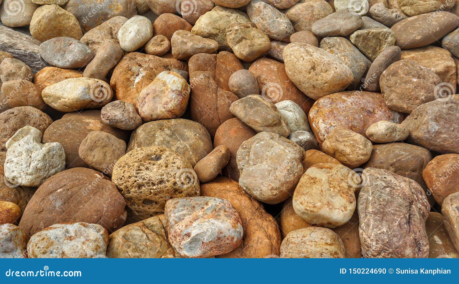 Brown Stones Texture Background. Stock Photo - Image of building, basin ...