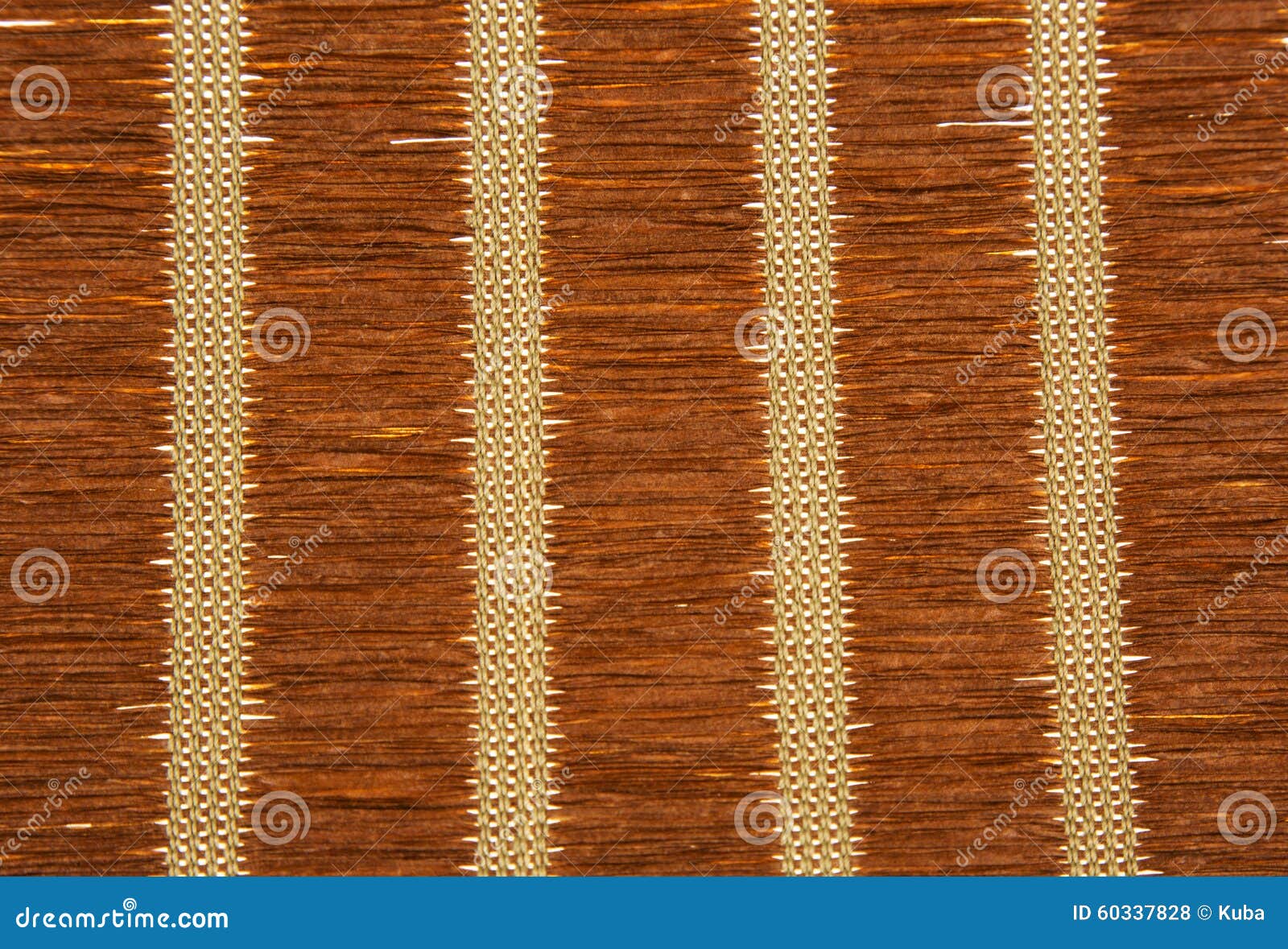 Brown Straw Mat Texture with Vertical Patterns. Stock Photo - Image of ...