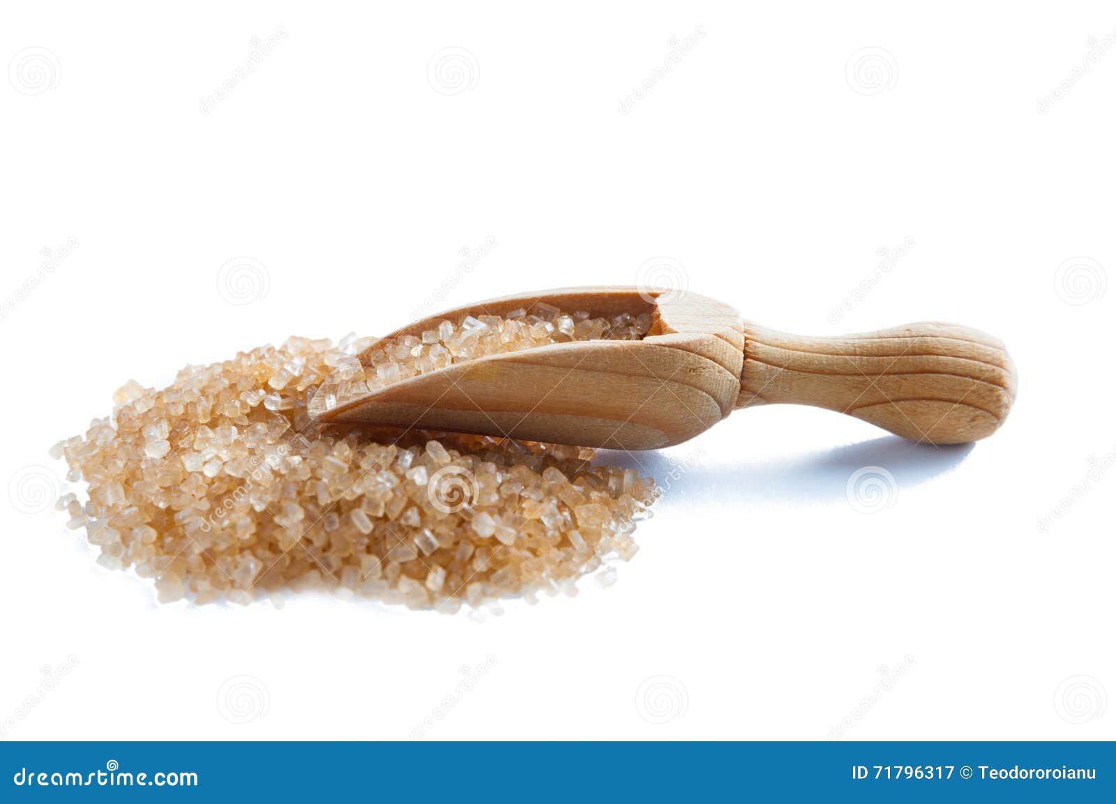 Brown sugar portion stock image. Image of grain, portion - 71796317