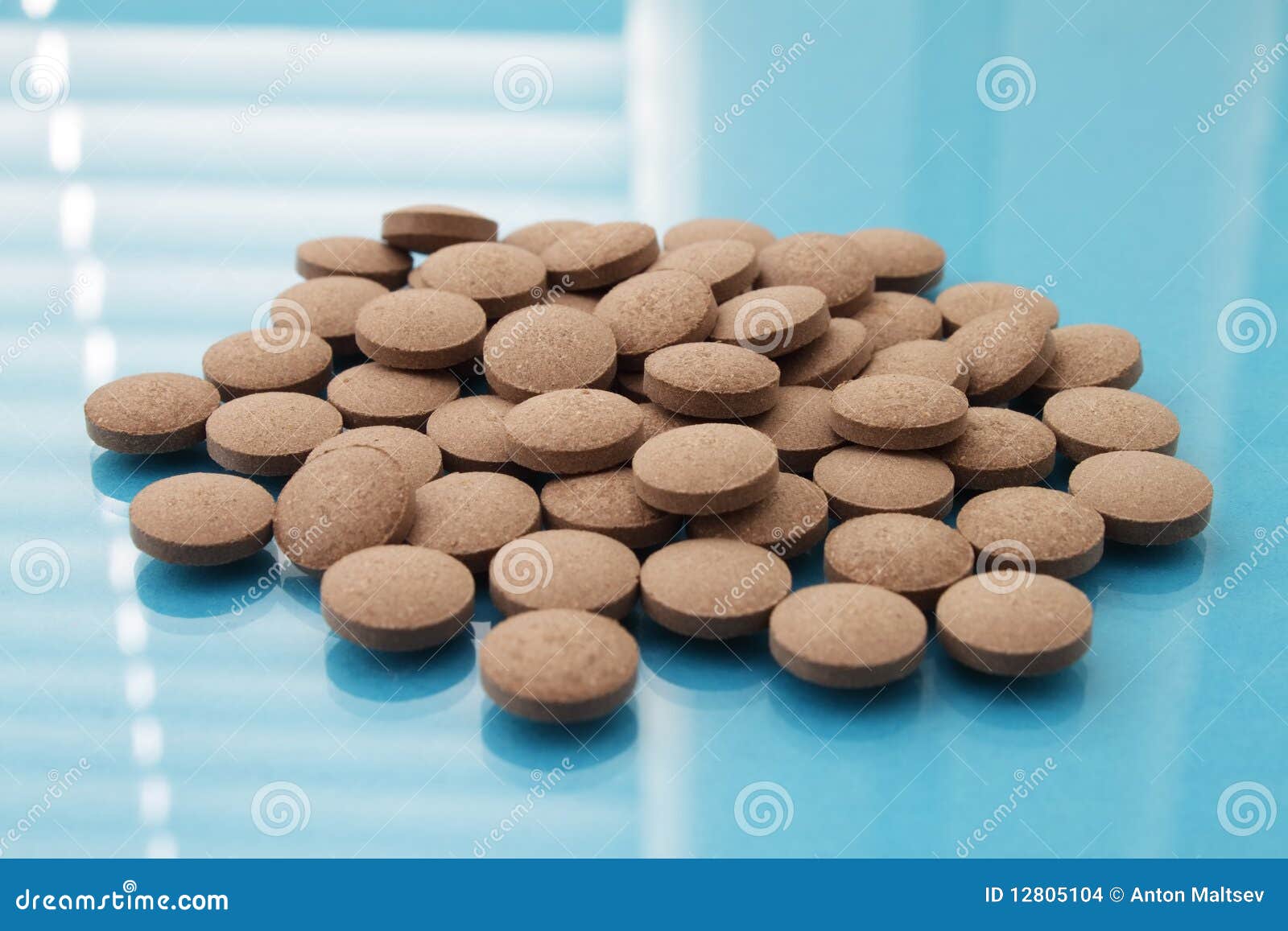Brown tablets stock photo. Image of weight, food, pill - 12805104
