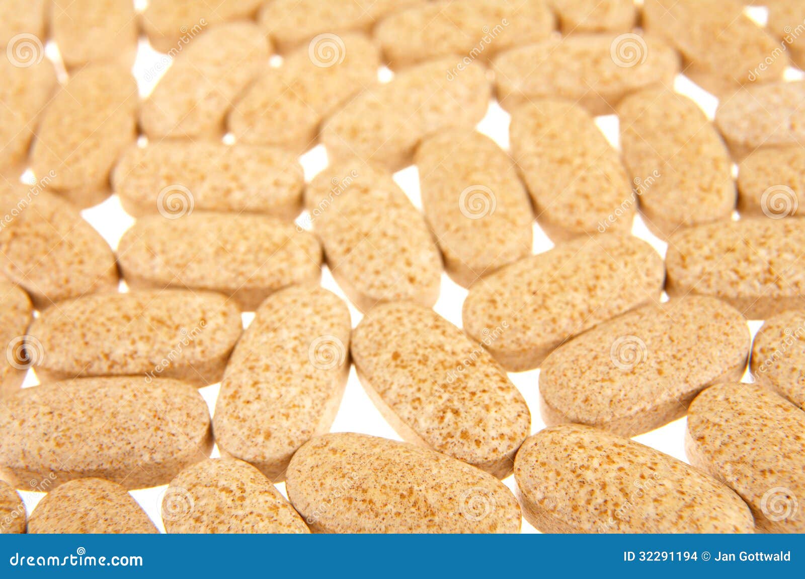 Brown tablets stock photo. Image of tablet, doctor, pill - 32291194