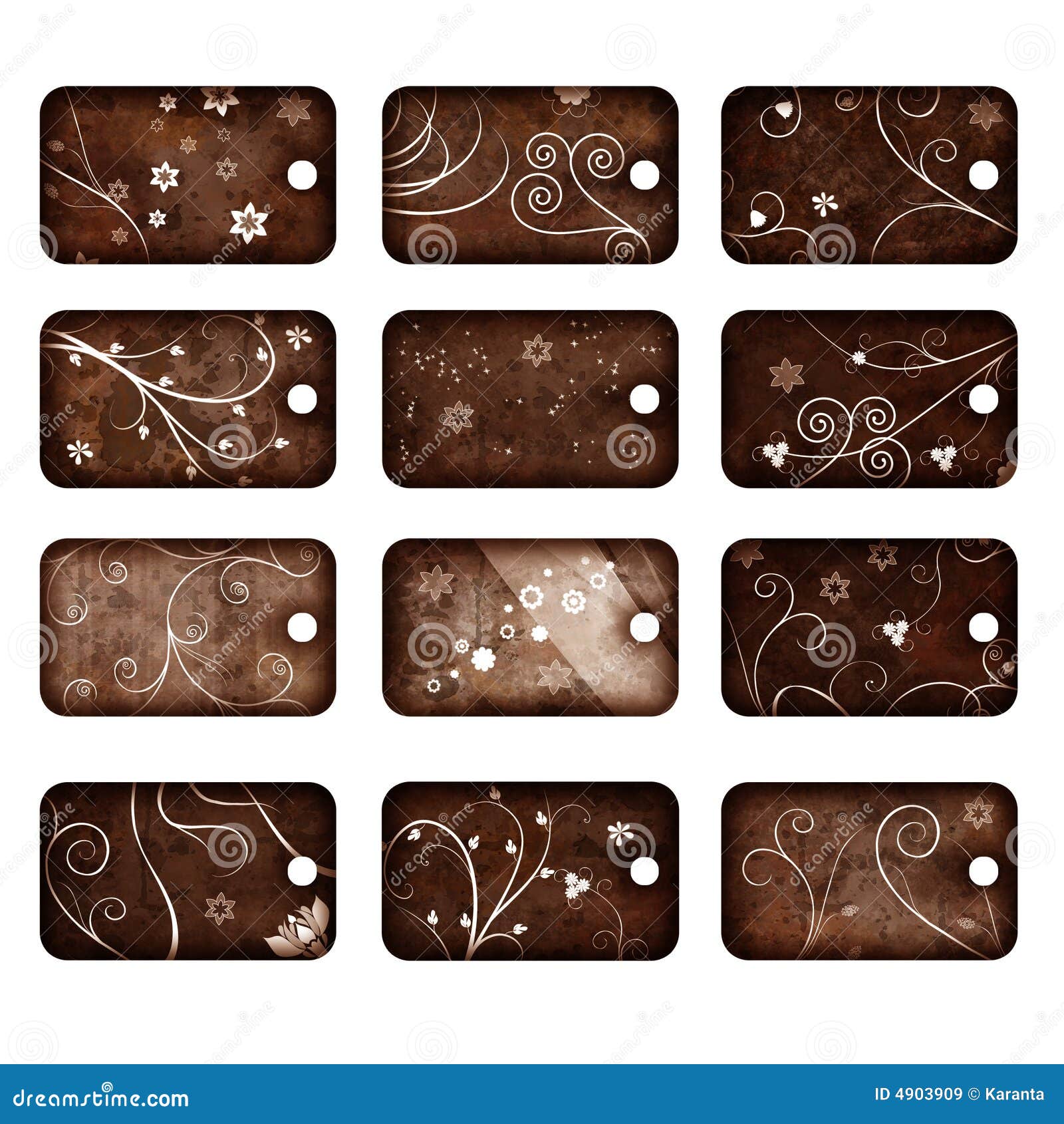 Brown Tags stock illustration. Illustration of brown, dirty - 4903909