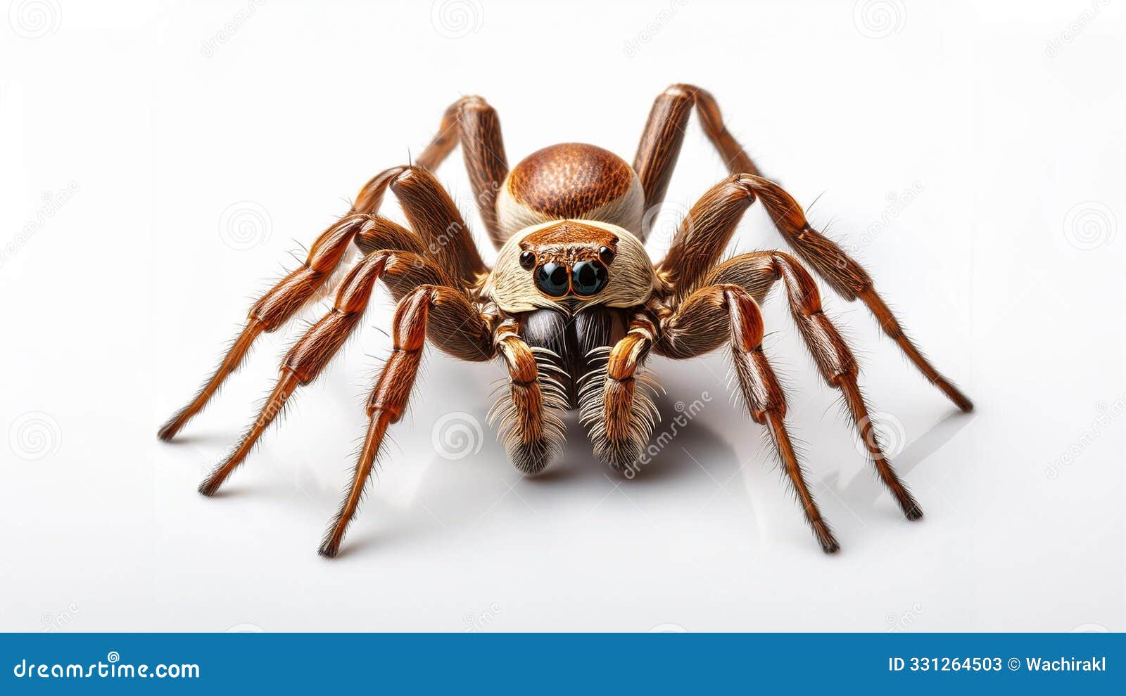 Brown Tarantula Staring editorial stock photo. Illustration of arachnid ...