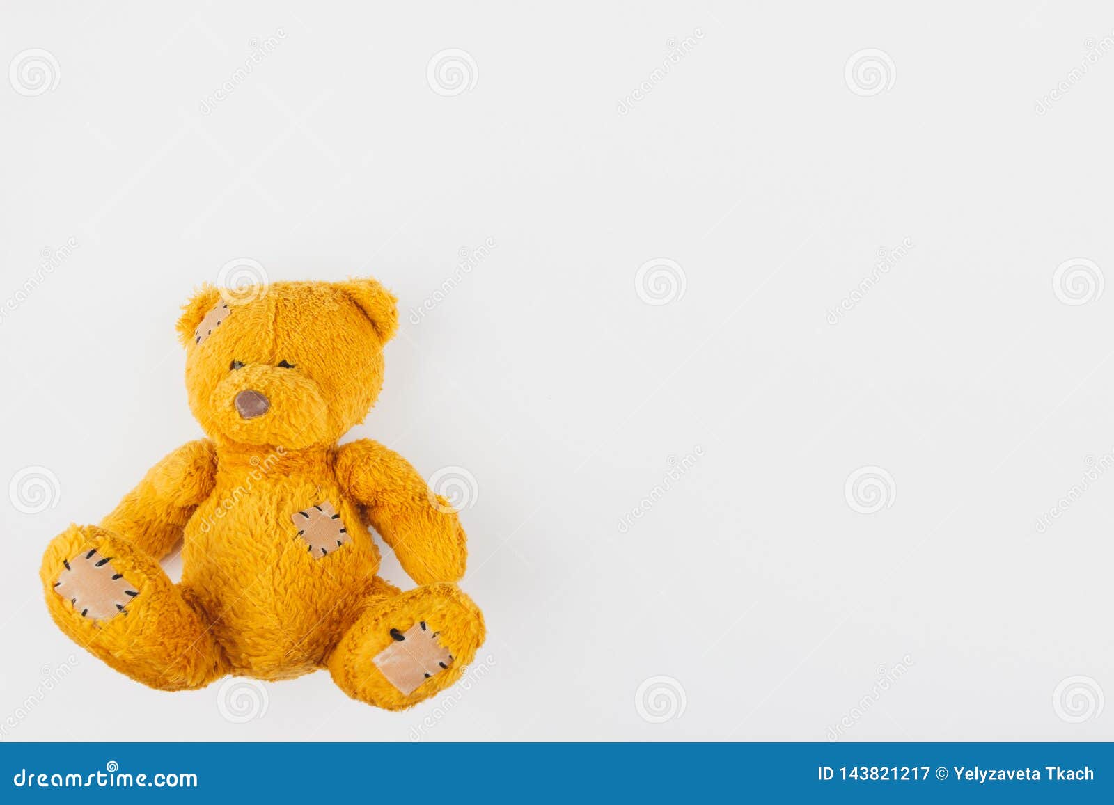 Brown Teddy Bear on the Light Background Editorial Photography - Image ...
