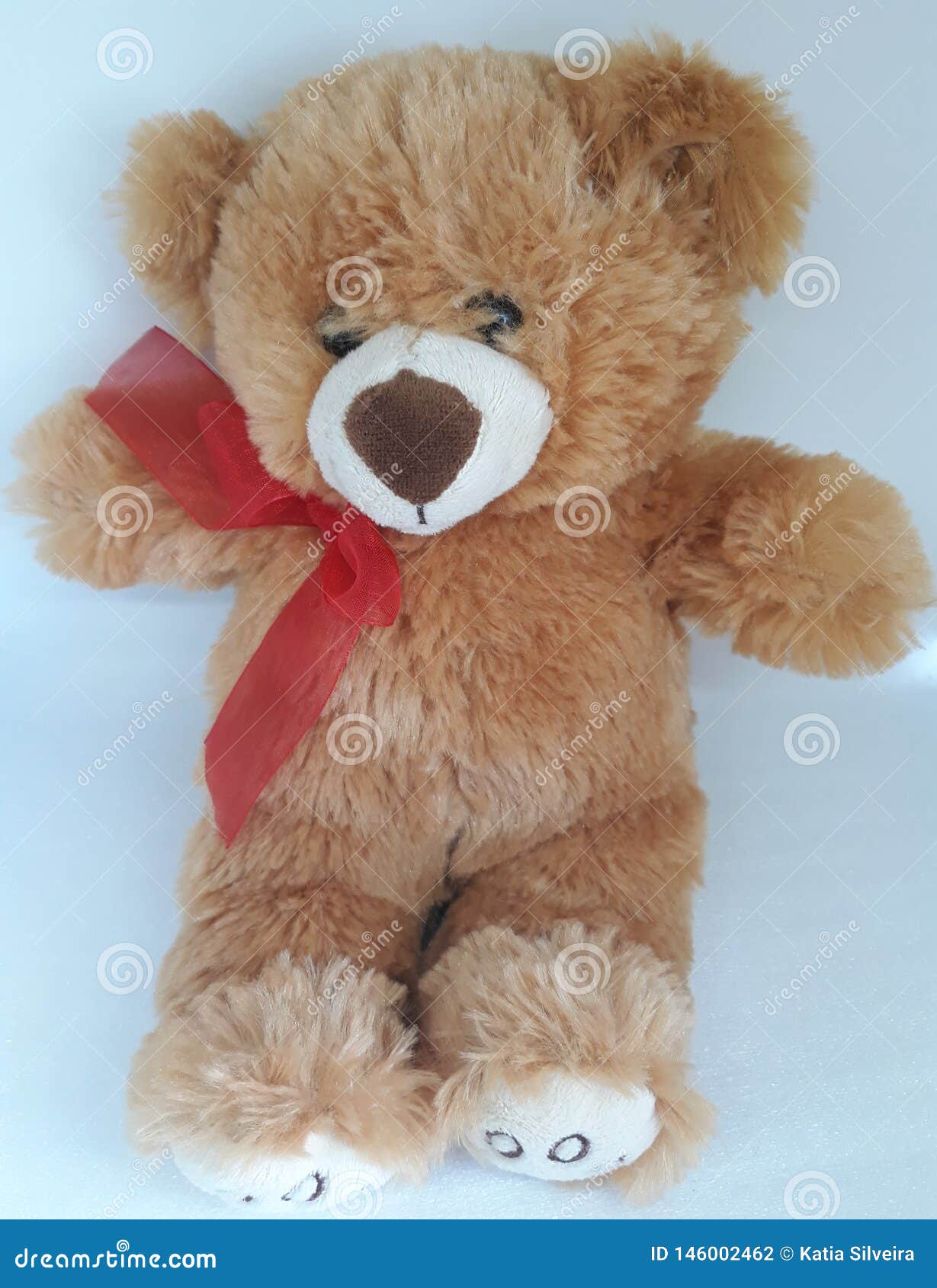 Cuddly teddy bear stock photo. Image of brown, teddy - 146002462