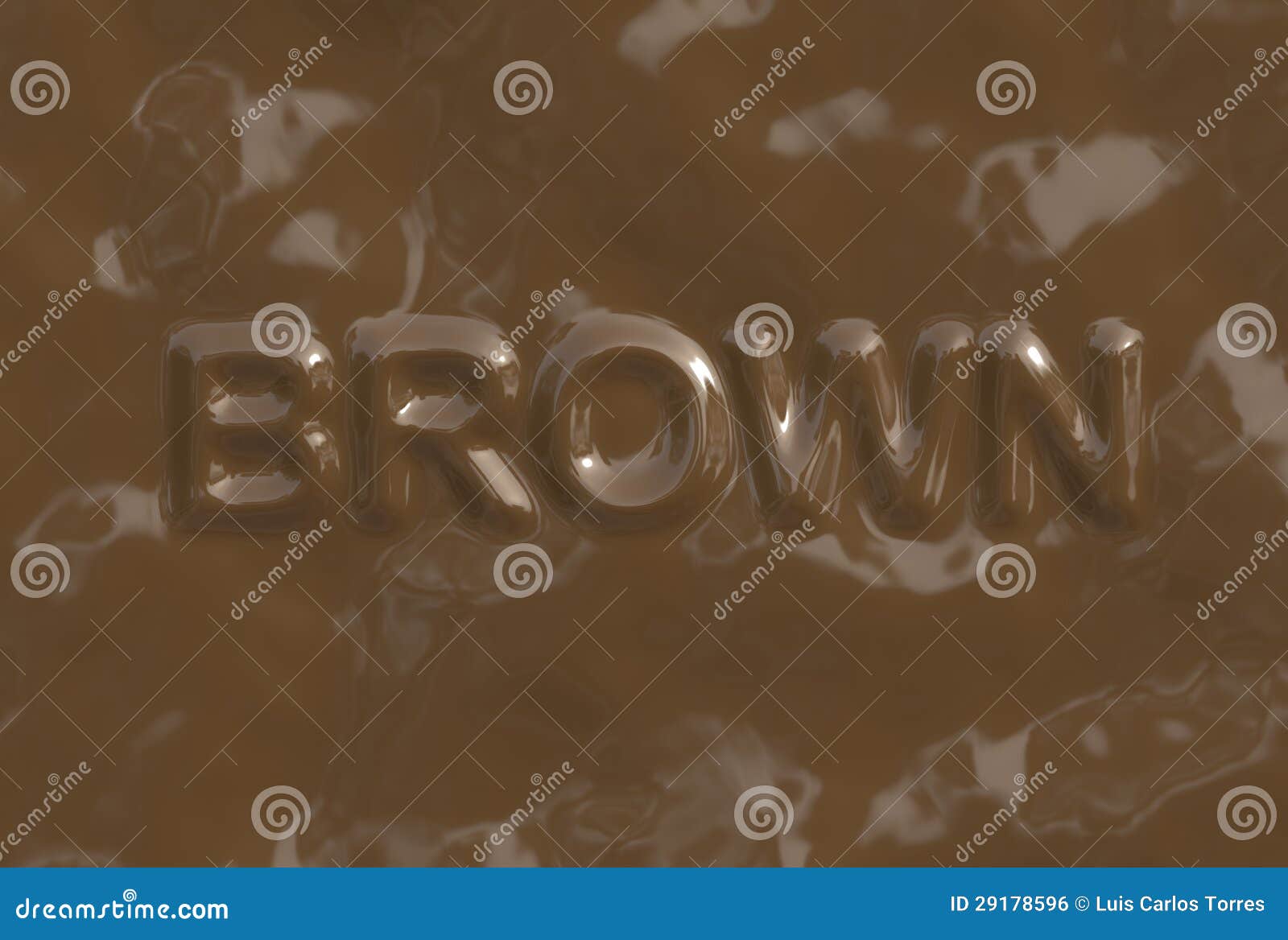 Brown (Text serie) stock photo. Image of dark, brown - 29178596
