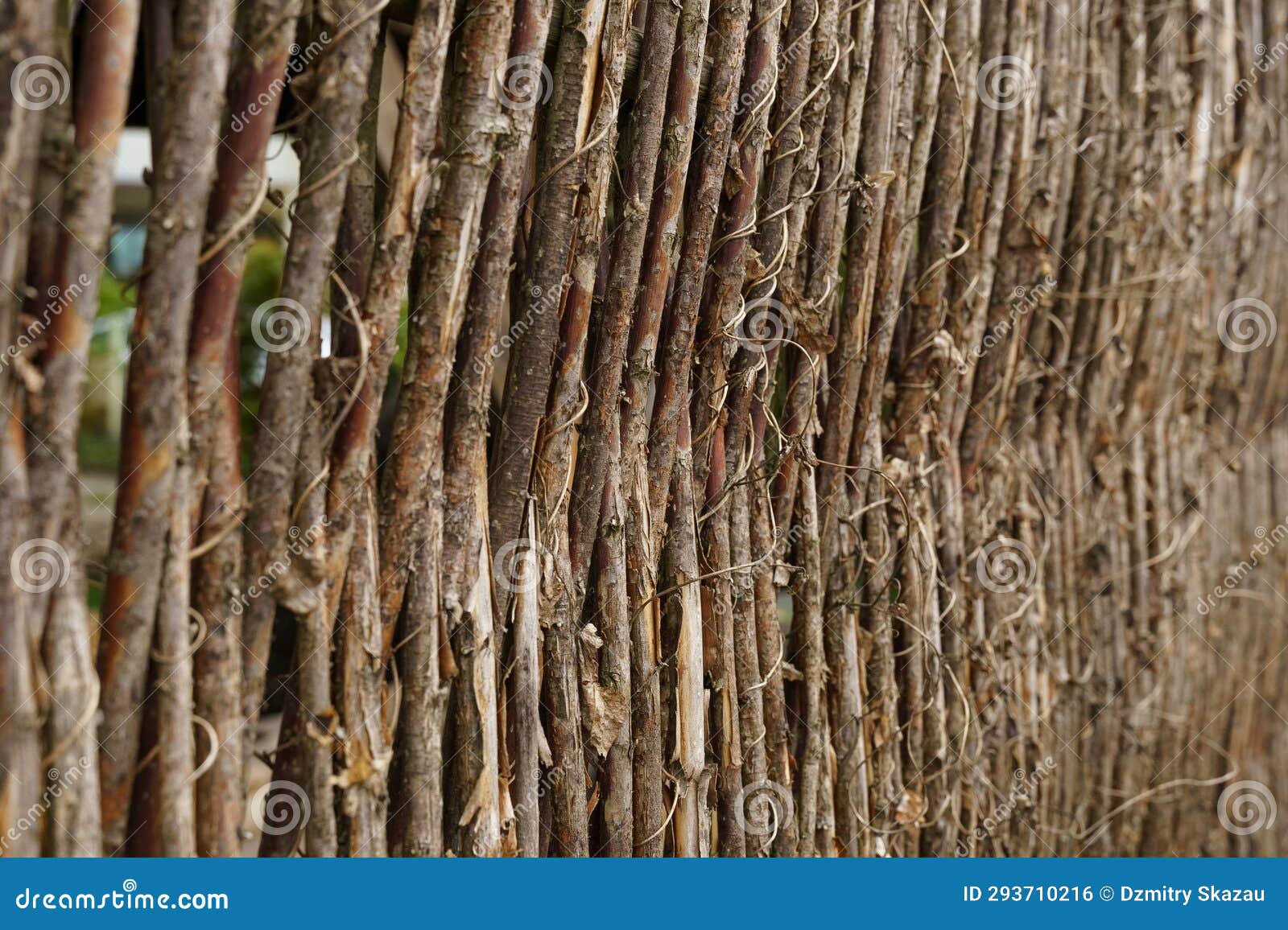 Mat Of Thin Willow Twigs. Wood Texture Stock Image | CartoonDealer.com ...