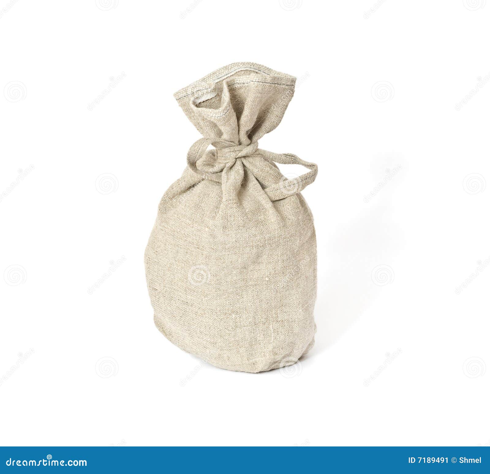 Brown textured sack. stock image. Image of cloth, texture - 7189491