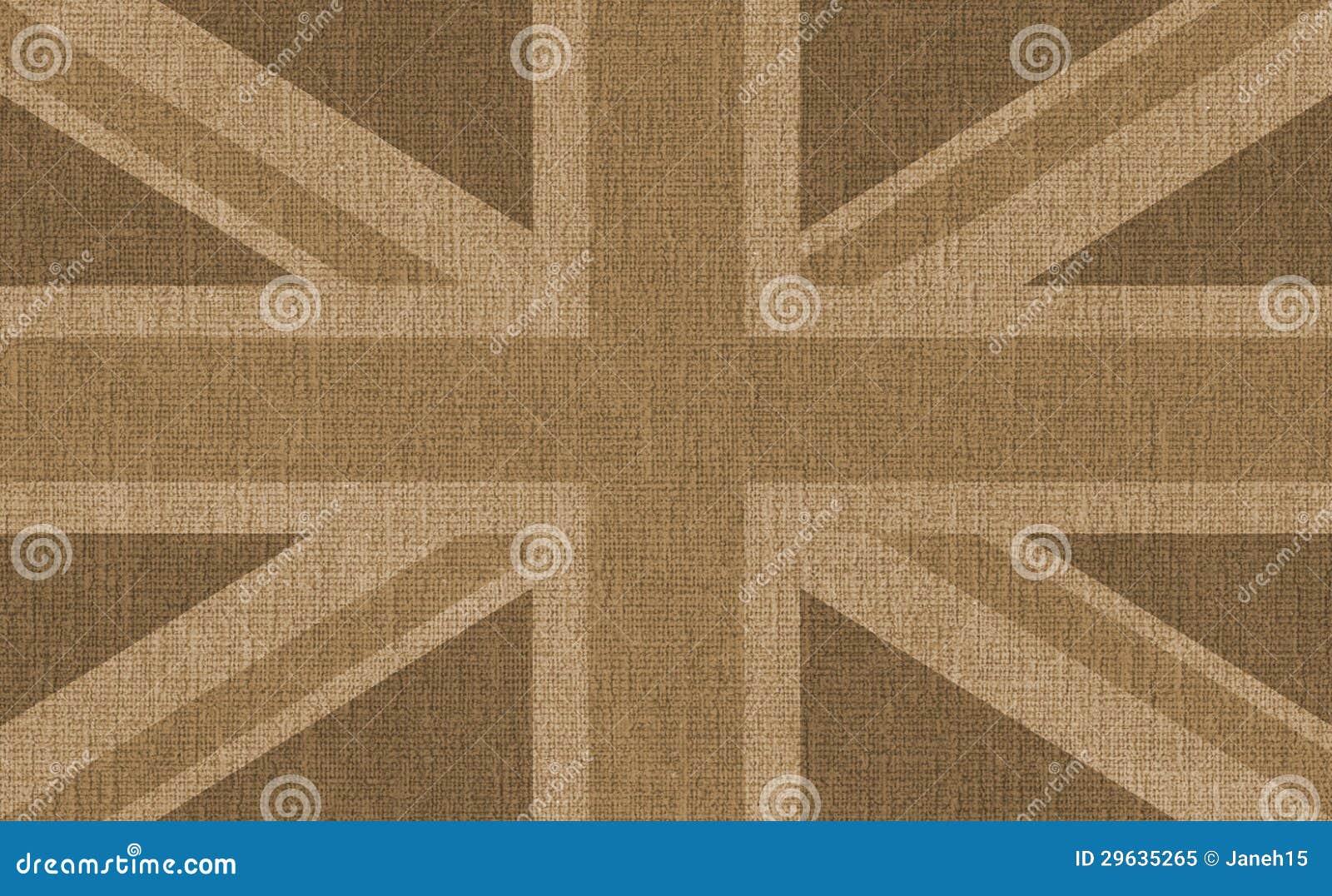 Brown textured UK flag stock illustration. Illustration of textiles ...